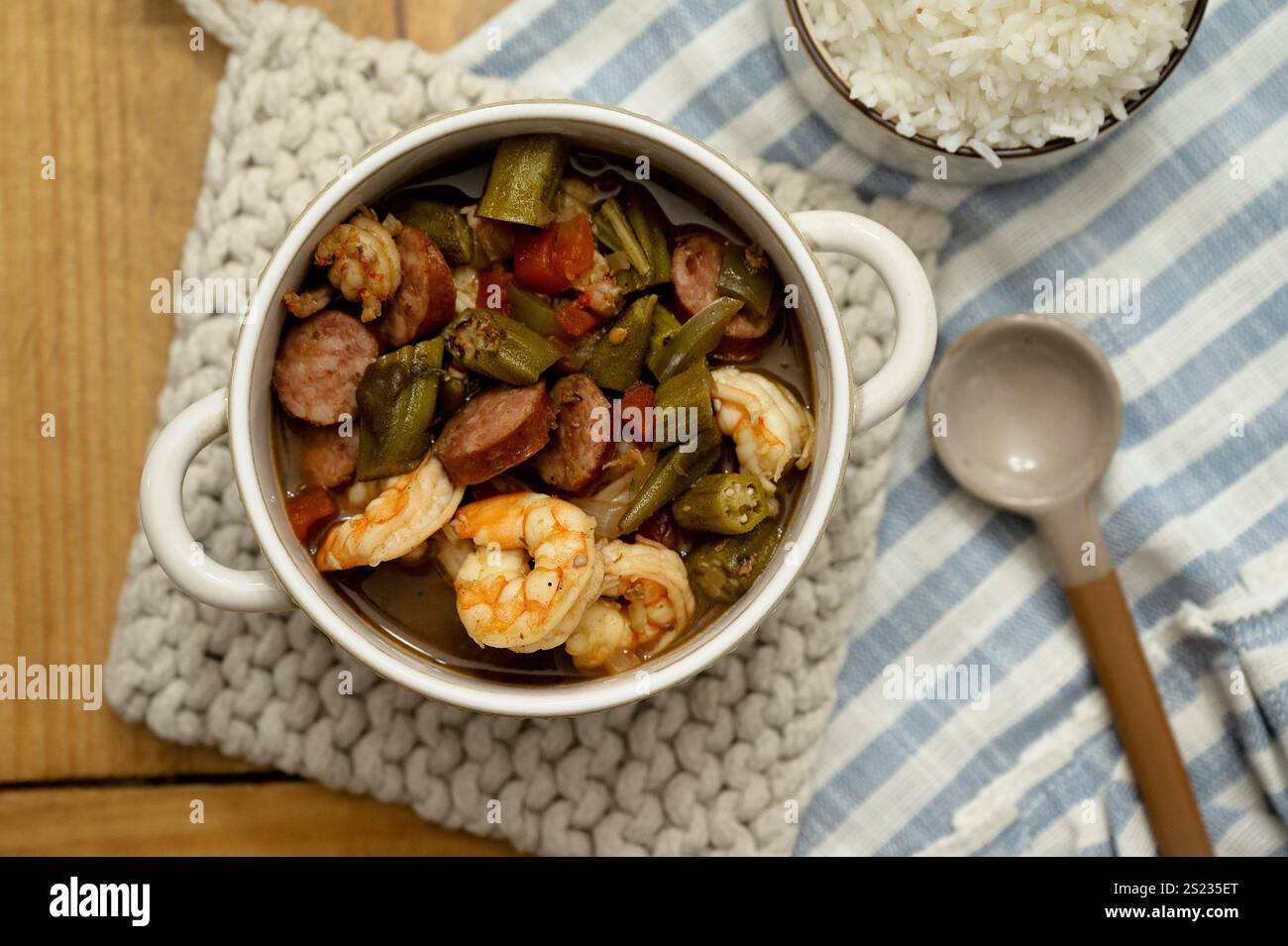 Traditional seafood stew served hi-res stock photography and images - Alamy