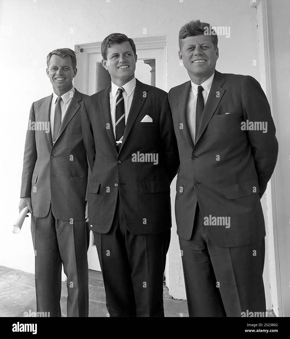 L to R - RFK, Robert F. Kennedy, Ted Kennedy and JFK John F. Kennedy ...