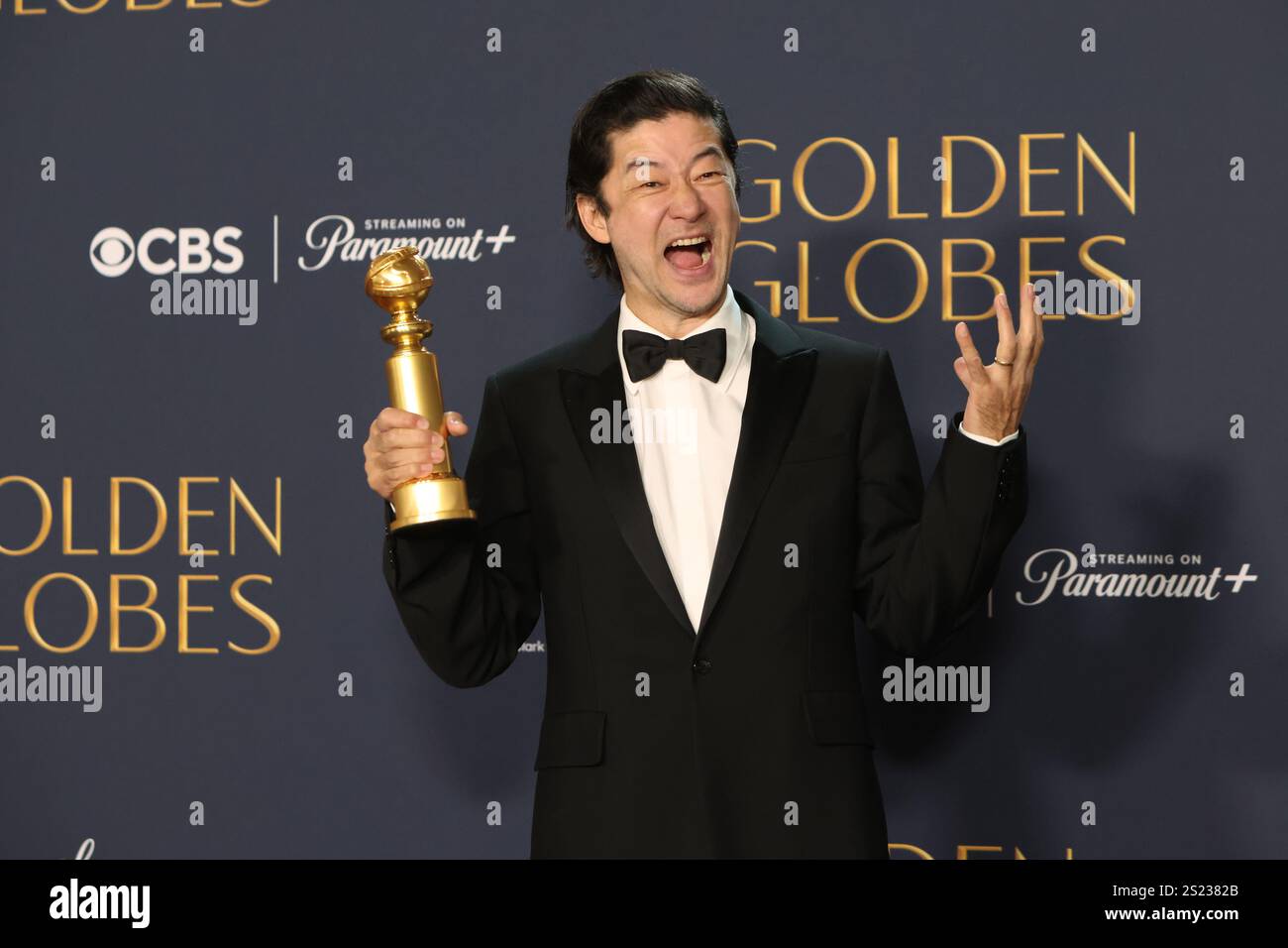 Beverly Hills, USA. 05th Jan, 2025. Tadanobu Asano, winner of the Best ...