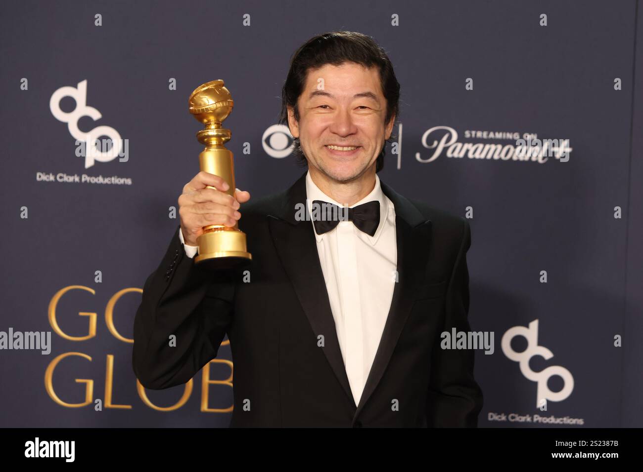 Beverly Hills, USA. 05th Jan, 2025. Tadanobu Asano, winner of the Best ...
