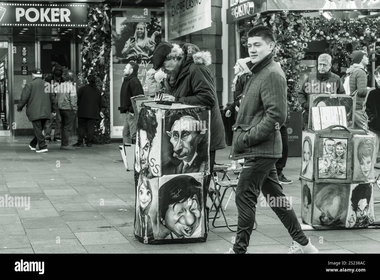 Just Walking Past London Stock Photo - Alamy