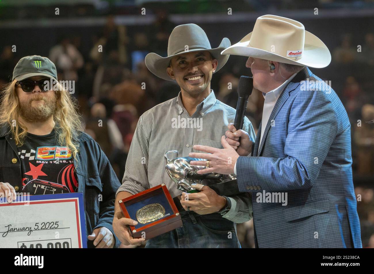 New York, New York, USA. 5th Jan, 2025. (new) 2025 professional bull ...