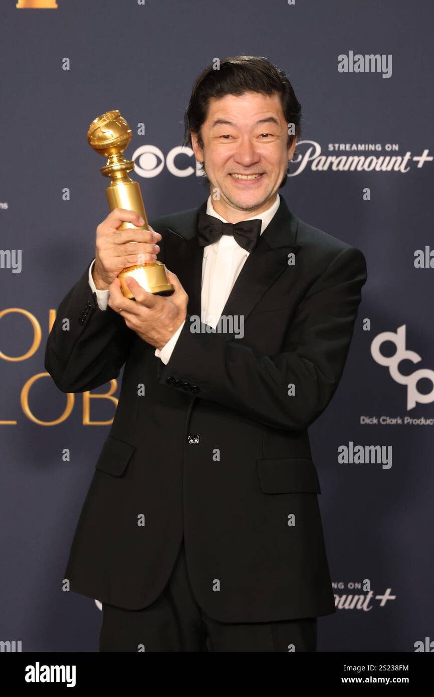 Tadanobu Asano, winner of the Best Performance by a Male Actor in a Supporting Role on ...
