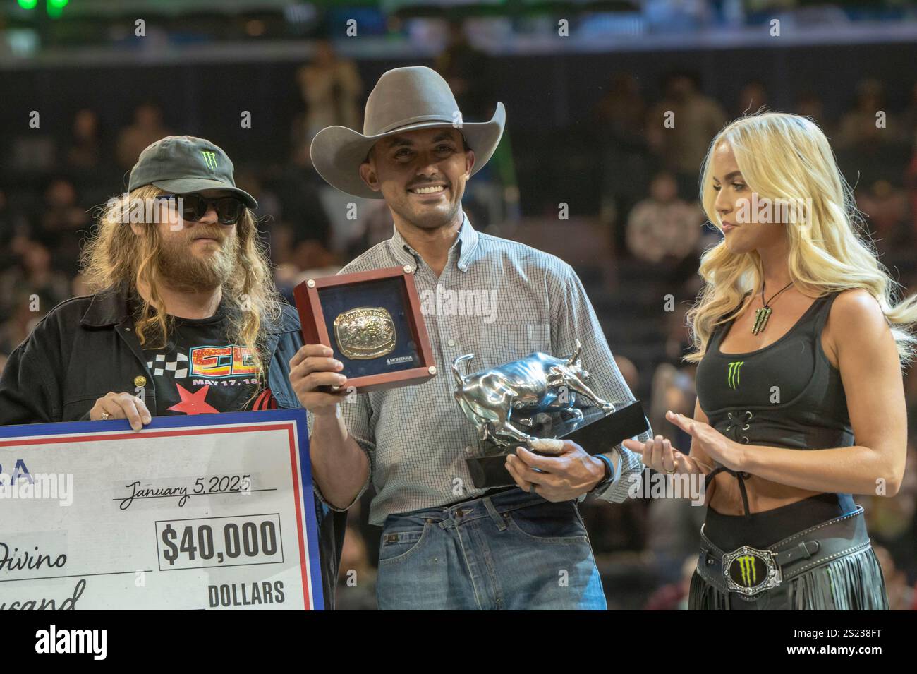 New York, New York, USA. 5th Jan, 2025. (new) 2025 professional bull ...