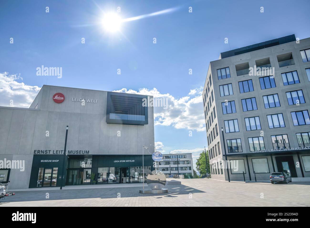 Ernst Leitz Museum und Leica Welt, Am Leitz-Park, Wetzlar, Hessen ...