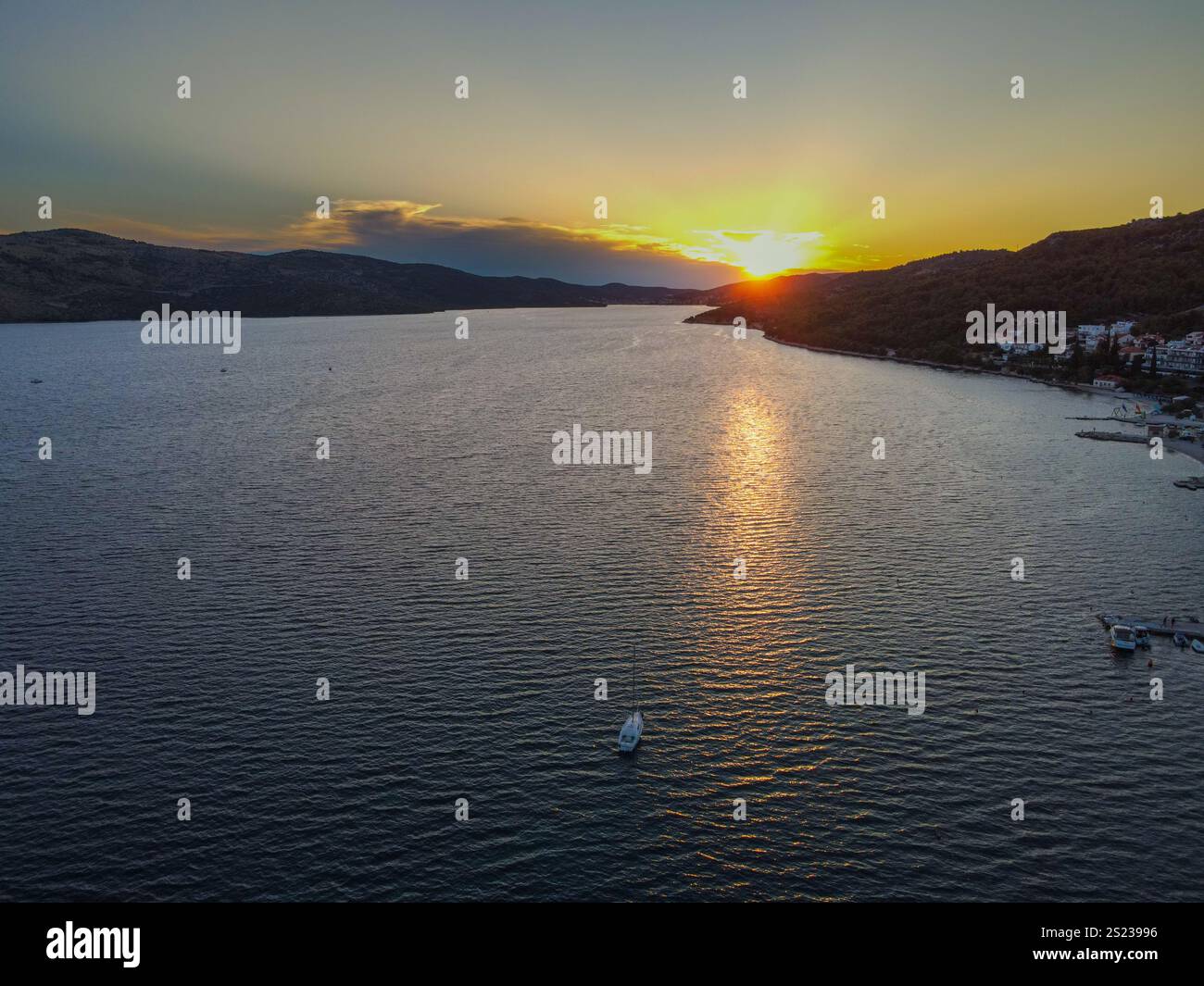 Adriatic sea drone hi-res stock photography and images - Alamy