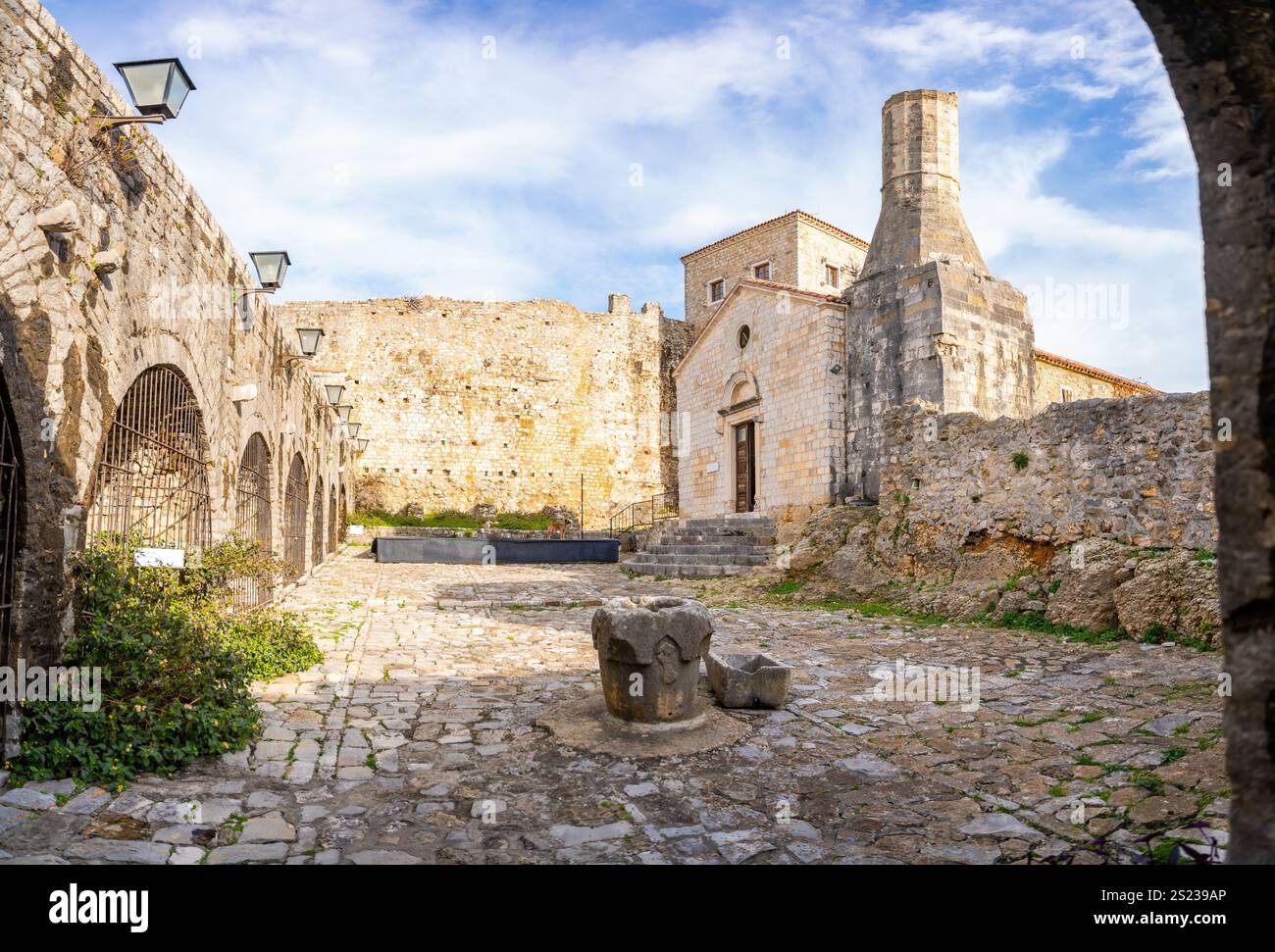 Street view of the Archaeological Museum or Local History Museum in ...