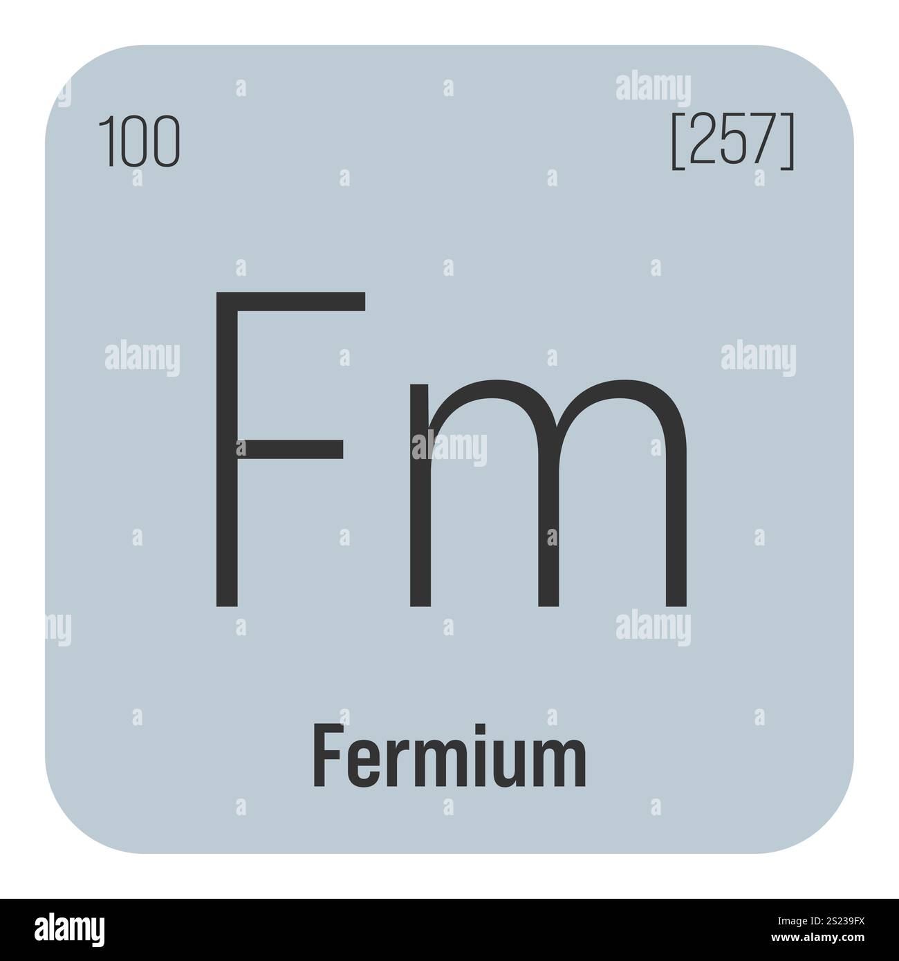 Erbium, Er, periodic table element with name, symbol, atomic number and ...