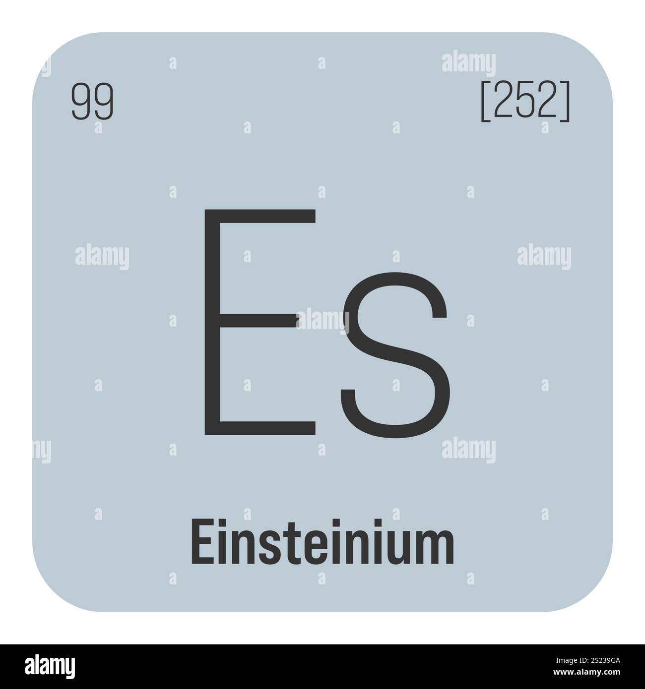 Dubnium, Db, periodic table element with name, symbol, atomic number ...