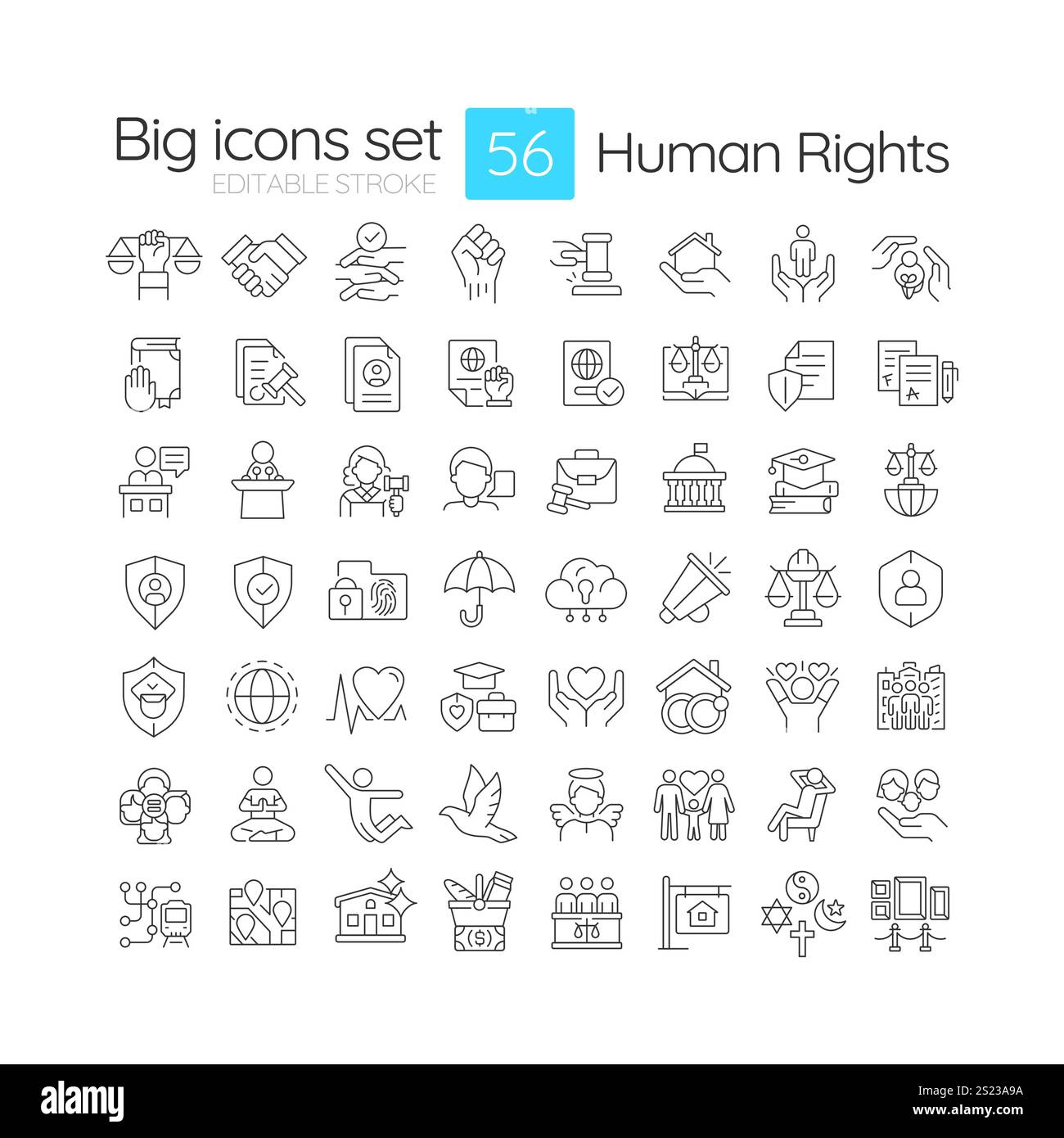 Civil rights symbol Cut Out Stock Images & Pictures - Alamy