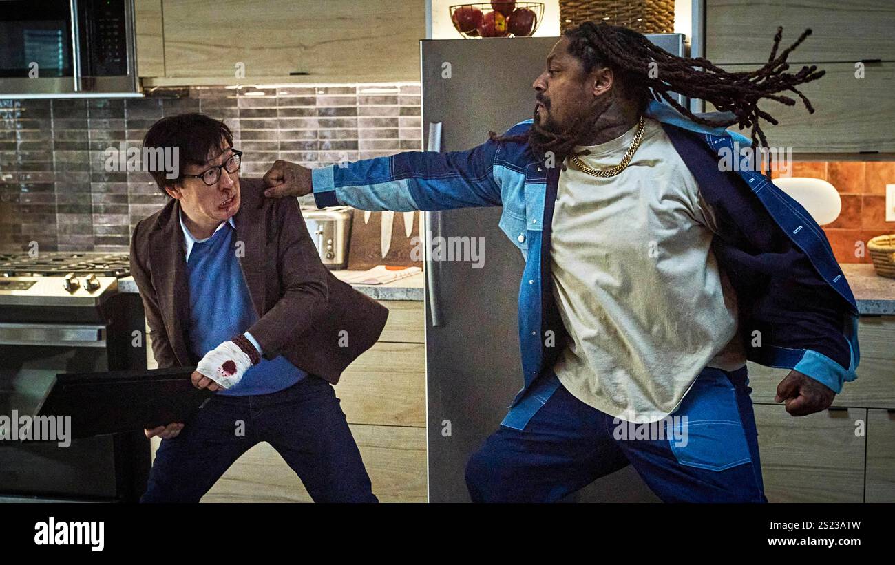 Love Hurts (2024) directed by JoJo Eusebio and starring Ke Huy Quan and Marshawn Lynch. A mild ...