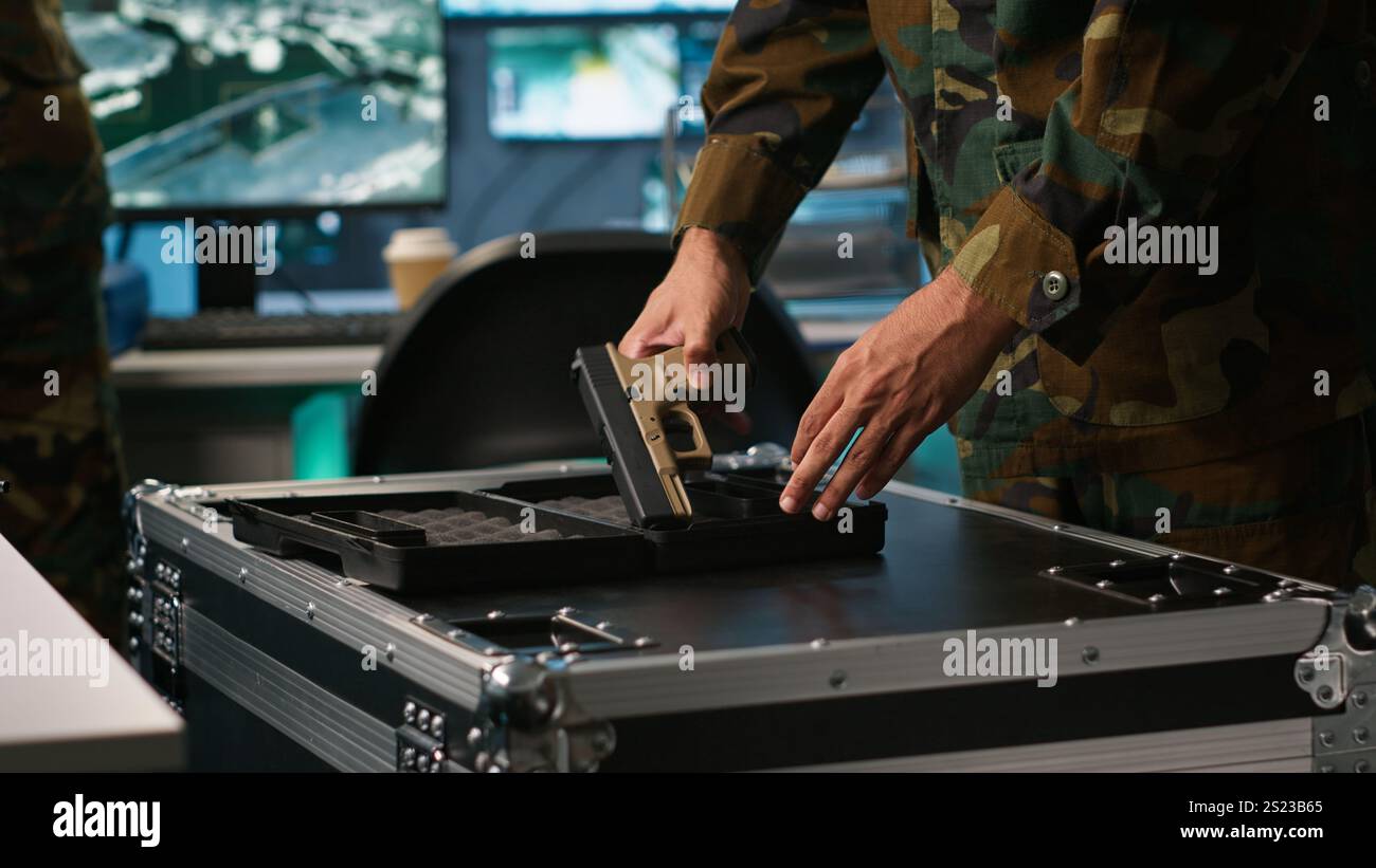 Operatives conducing special operation hi-res stock photography and ...