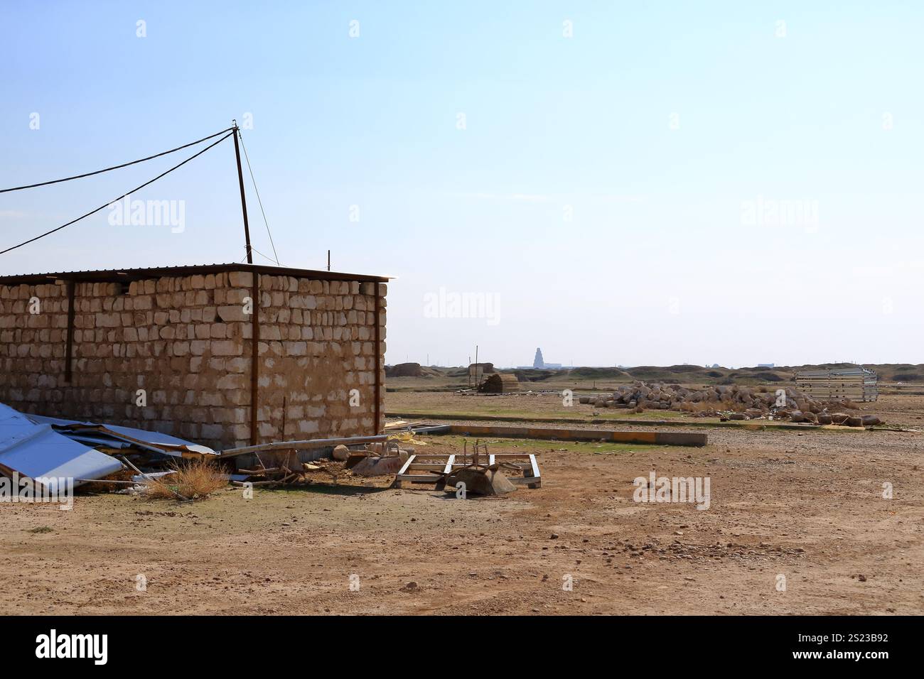 outside Caliphal palace (Al-Khalifa) in Samarra, Iraq Stock Photo - Alamy