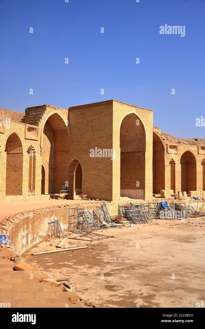the Main Caliphal Palace at Samarra, Iraq, known in Arabic as Dar al ...