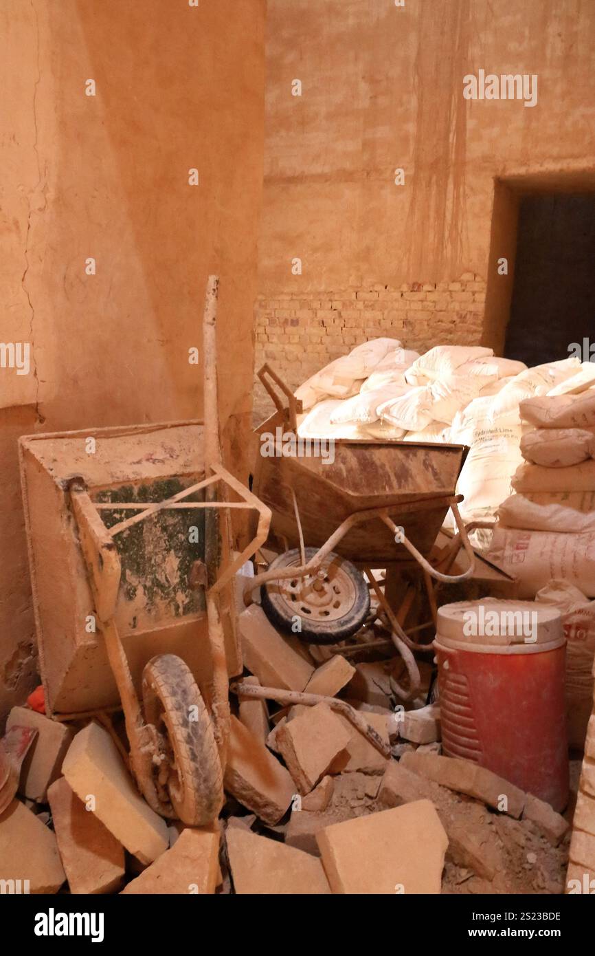 the renovation of the Main Caliphal Palace at Samarra, Iraq, known in ...