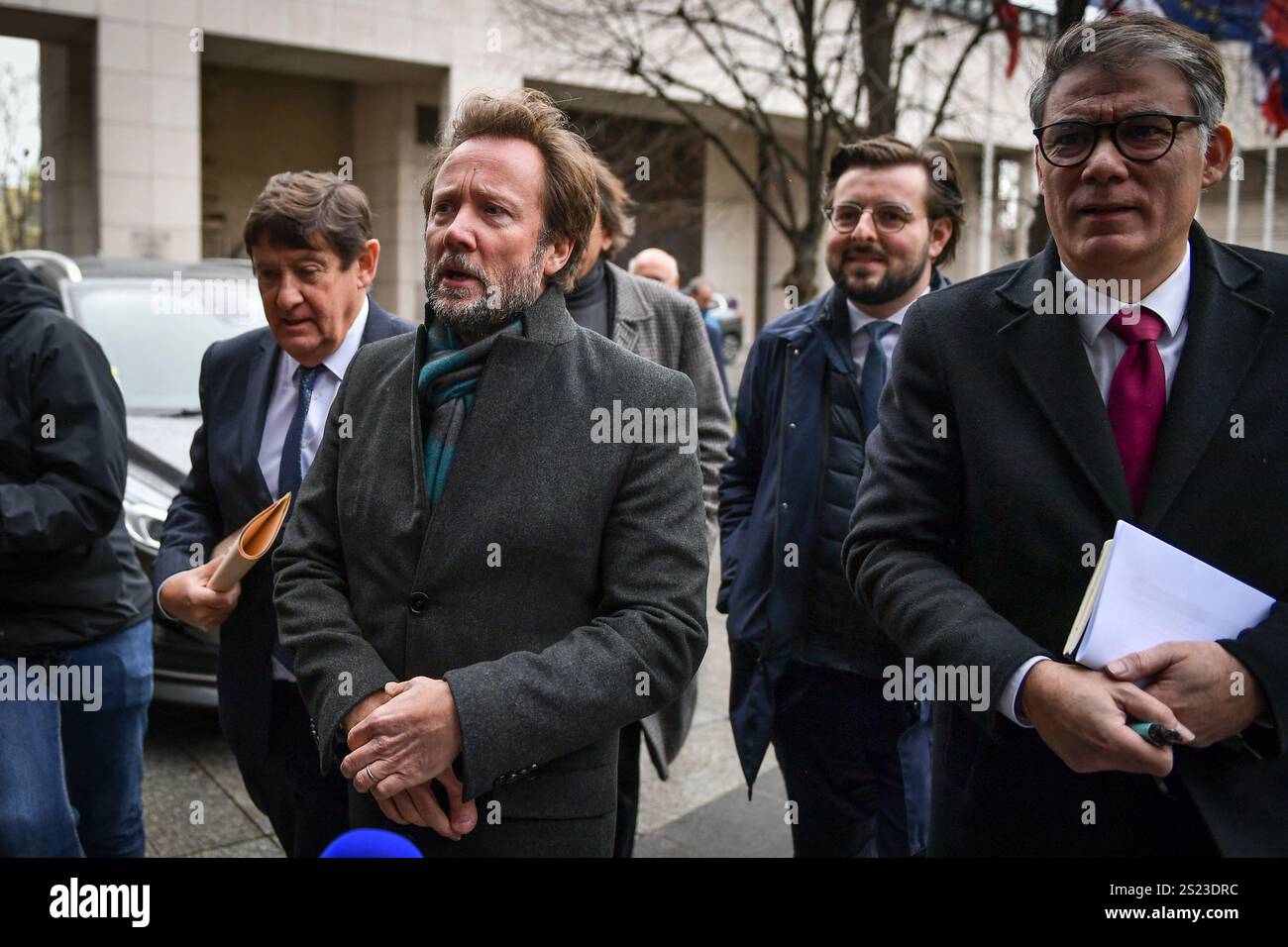French MP and President of the French Socialist Party's group at the ...