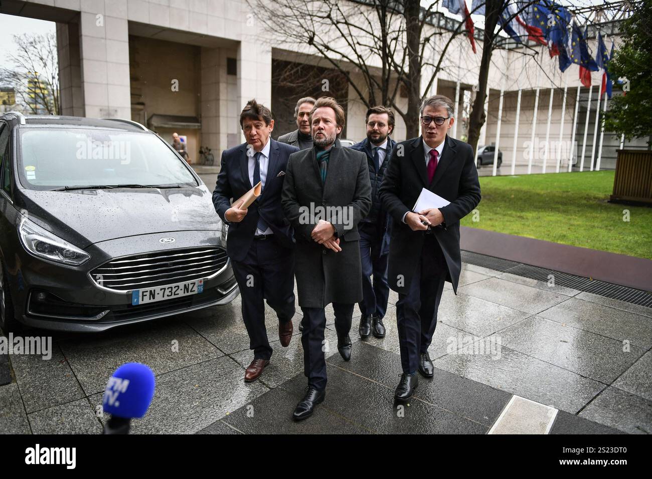 French MP and President of the French Socialist Party's group at the ...
