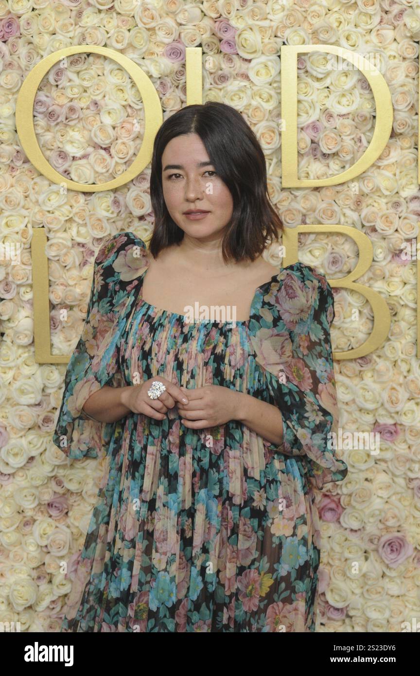 Ca. 05th Jan, 2025. Maya Erskine at arrivals for 82nd Golden Globe ...