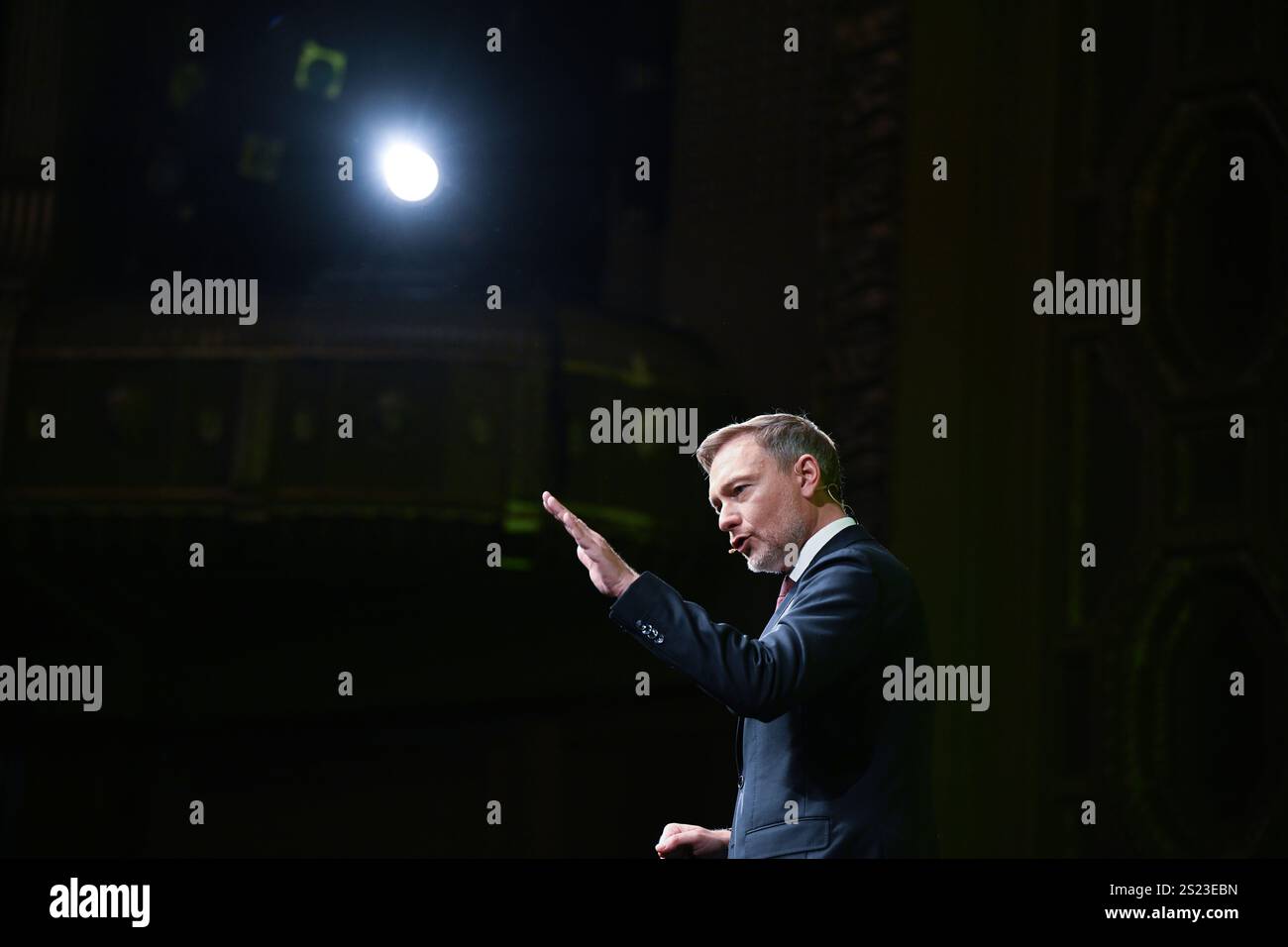 Stuttgart, Germany. 06th Jan, 2025. Christian Lindner, Federal Chairman ...