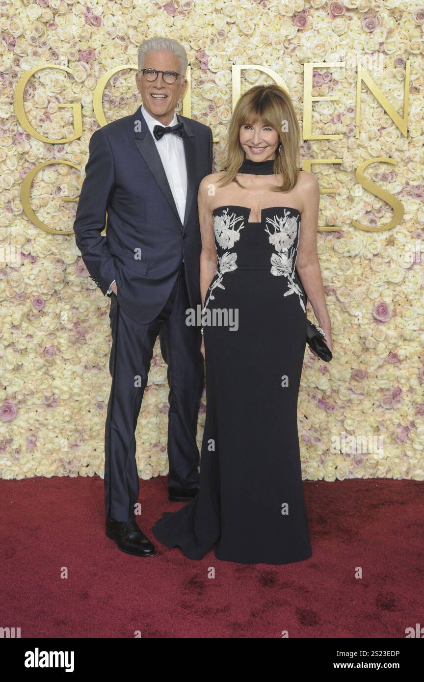 Ca. 05th Jan, 2025. Mary Steenburgen, Ted Danson at arrivals for 82nd ...