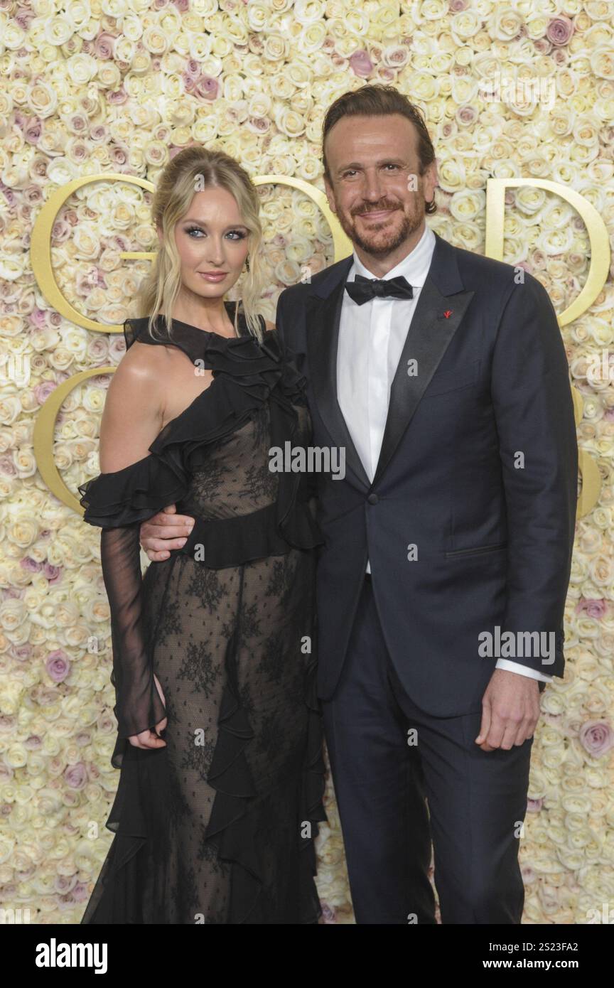 Ca. 05th Jan, 2025. Kayla Radomski, Jason Segel at arrivals for 82nd ...