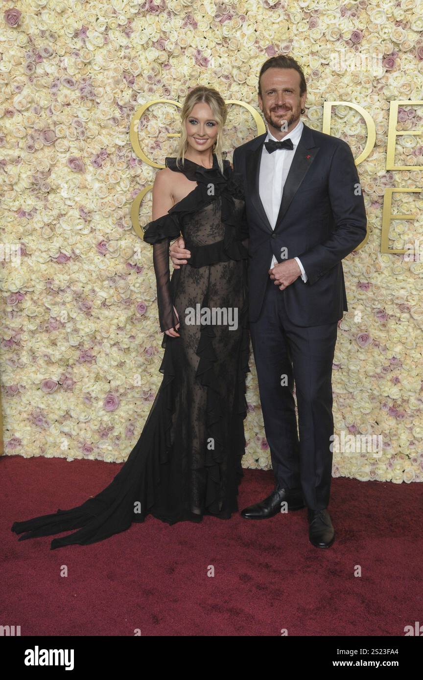 Ca. 05th Jan, 2025. Kayla Radomski, Jason Segel at arrivals for 82nd ...