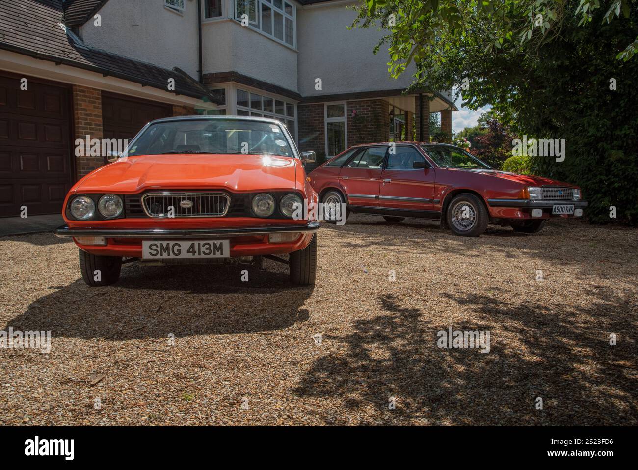 Wolseley 18-22 and sister car Austin Ambassador Vanden PLas - badge ...