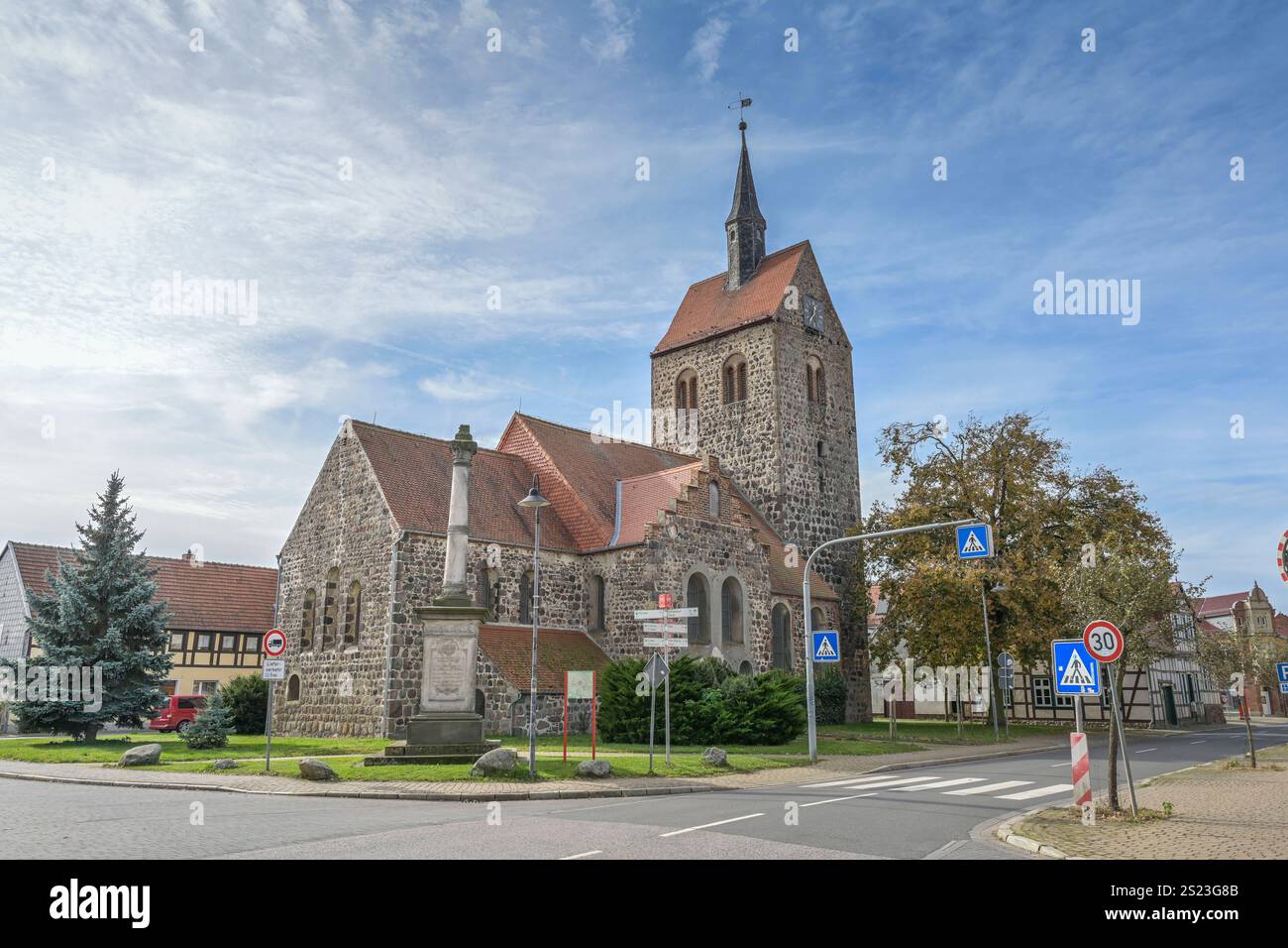 Stadtkirche, Breite Straße, Bismark Altmark, Sachsen-Anhalt ...