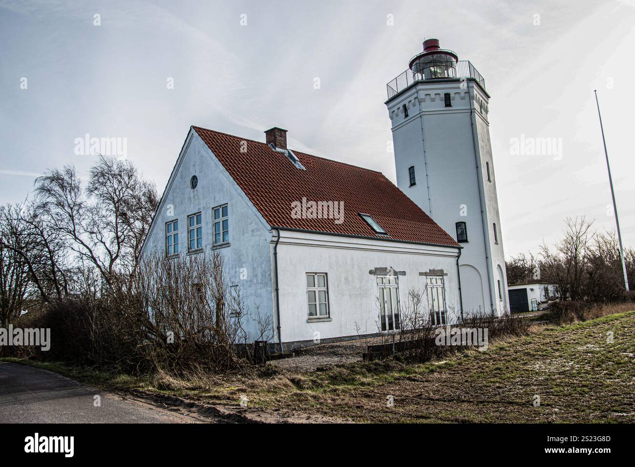 Gedser, Denmark. 21st Feb, 2024. A lighthouse is a tower, building, or ...