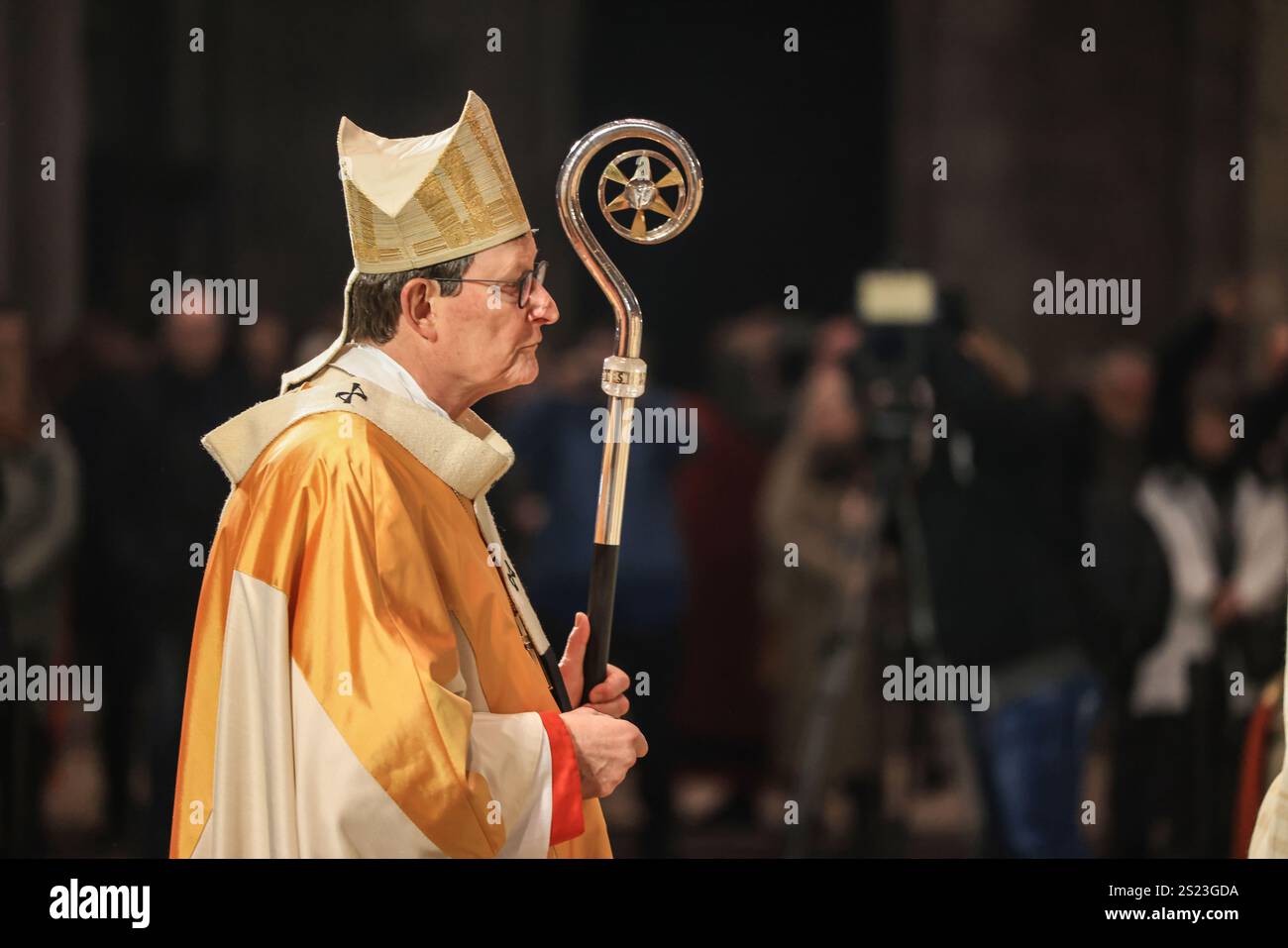 Cologne, Germany. 06th Jan, 2025. Cologne Cardinal Rainer Maria Woelki ...