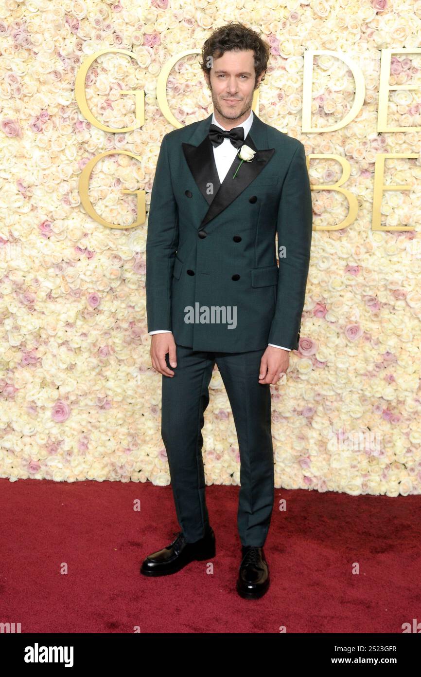 Adam Brody bei der Verleihung der 82. Golden Globe Awards 2025 im ...