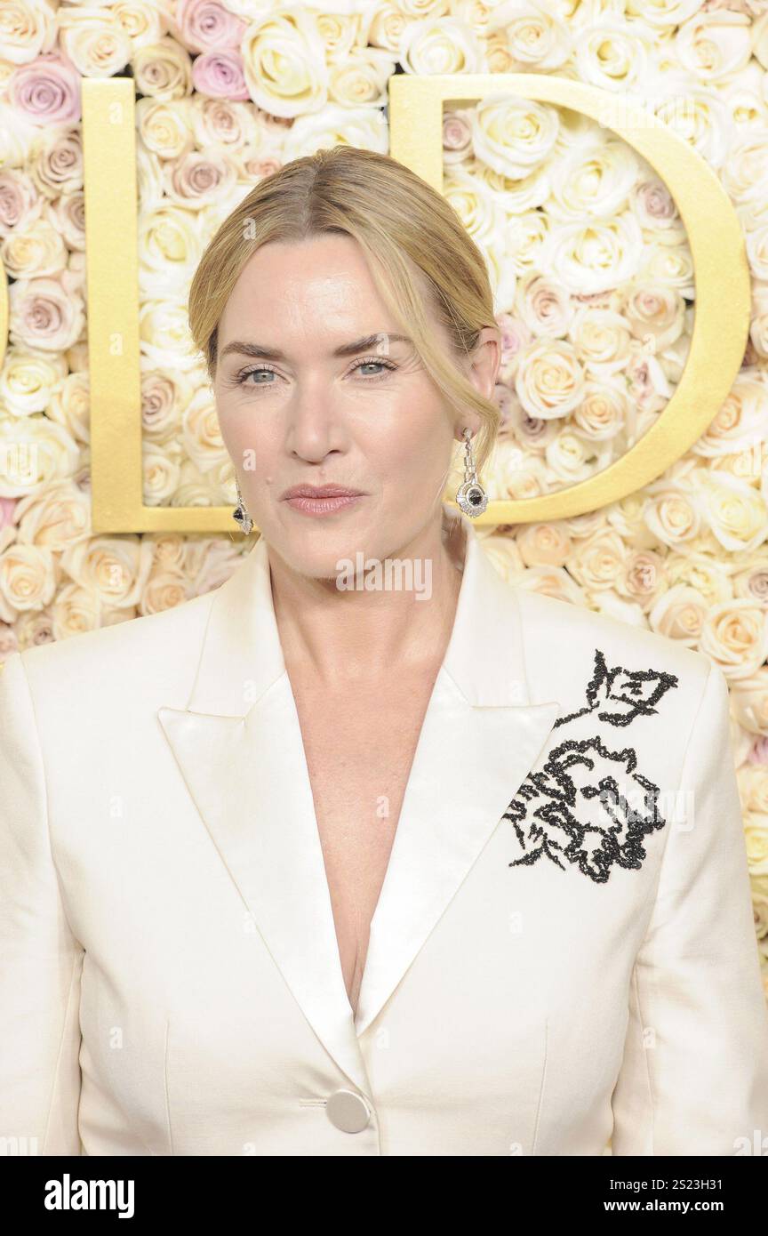 Ca. 05th Jan, 2025. Kate Winslet at arrivals for 82nd Golden Globe Awards - Part 7, Beverly ...