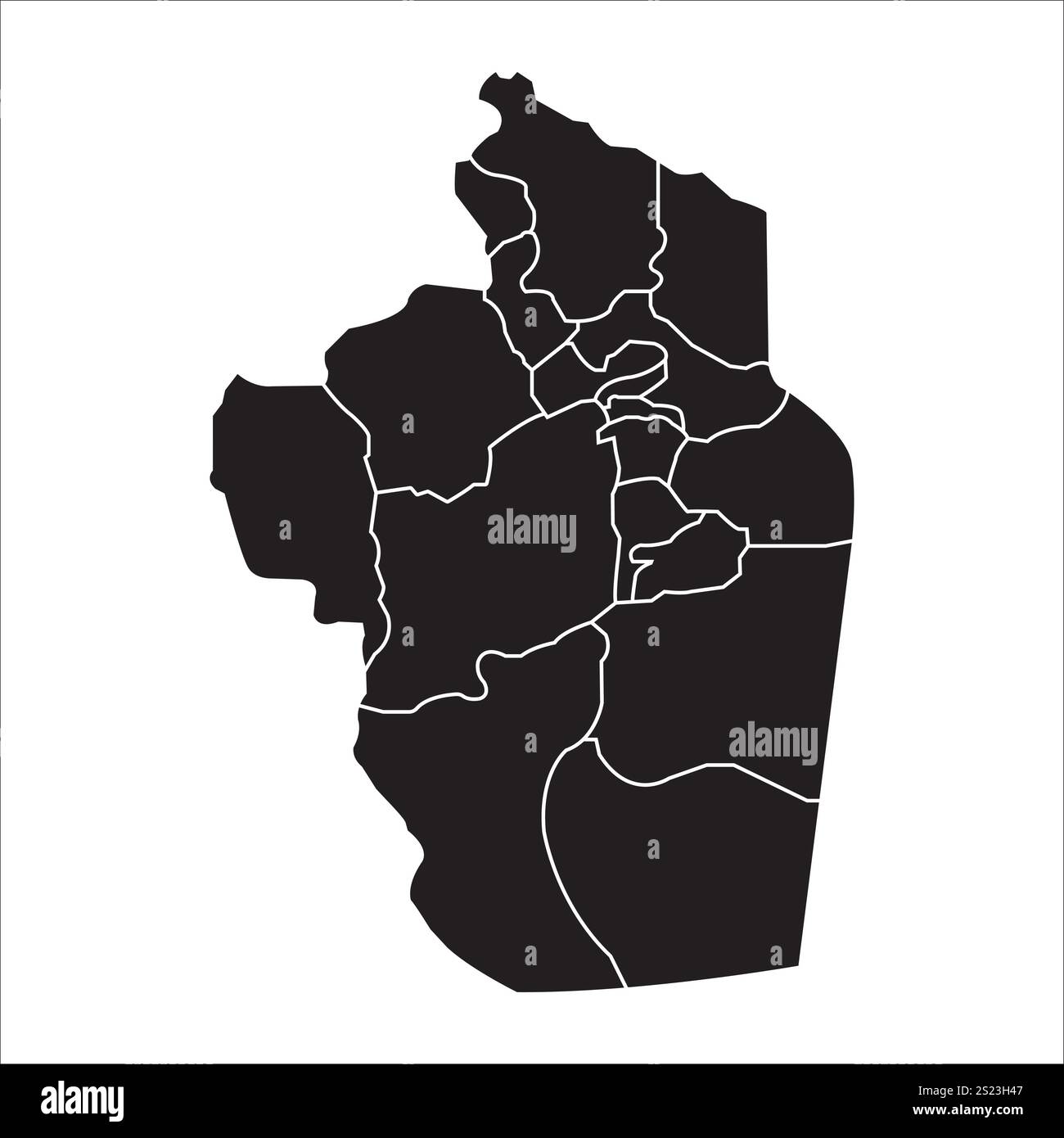 Map of Riyadh saudi arabia vector illustration design Stock Vector ...