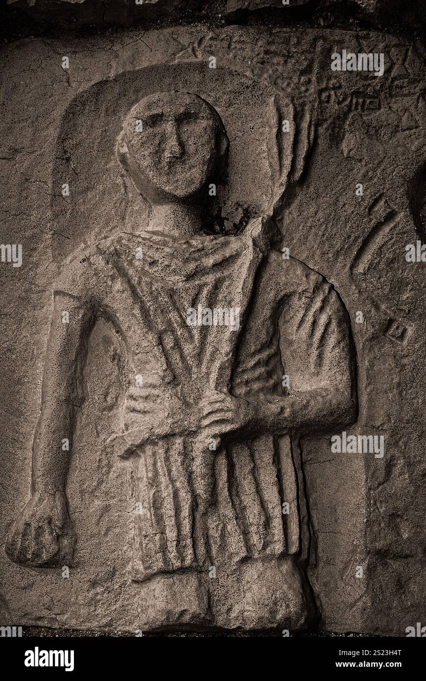 Medieval depiction of Saint George with a palm branch, symbol of a ...