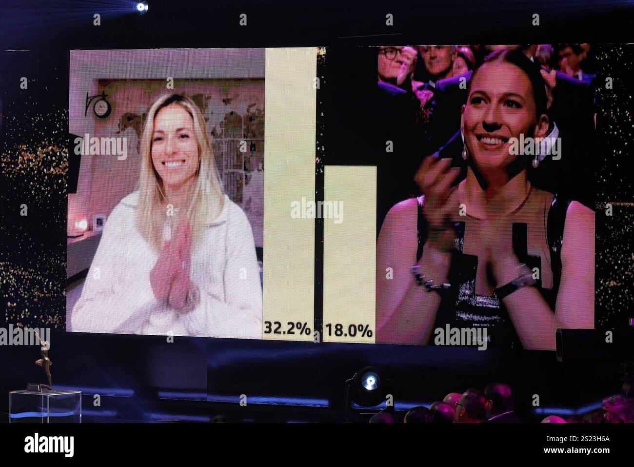 Sports Awards 2024 Sportlerin des Jahres 2024 Lara Gut-Behrami Ski ...