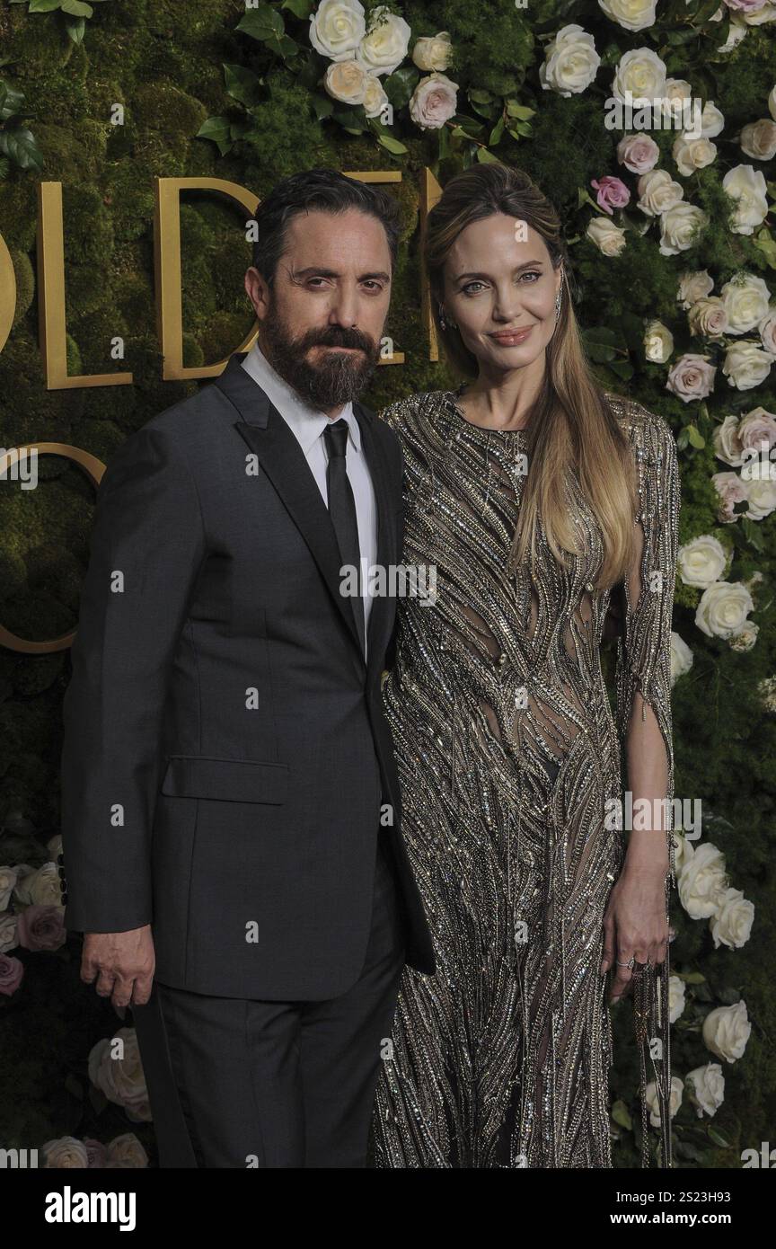 Ca. 05th Jan, 2025. Angelina Jolie, Pablo Larraín at arrivals for 82nd ...