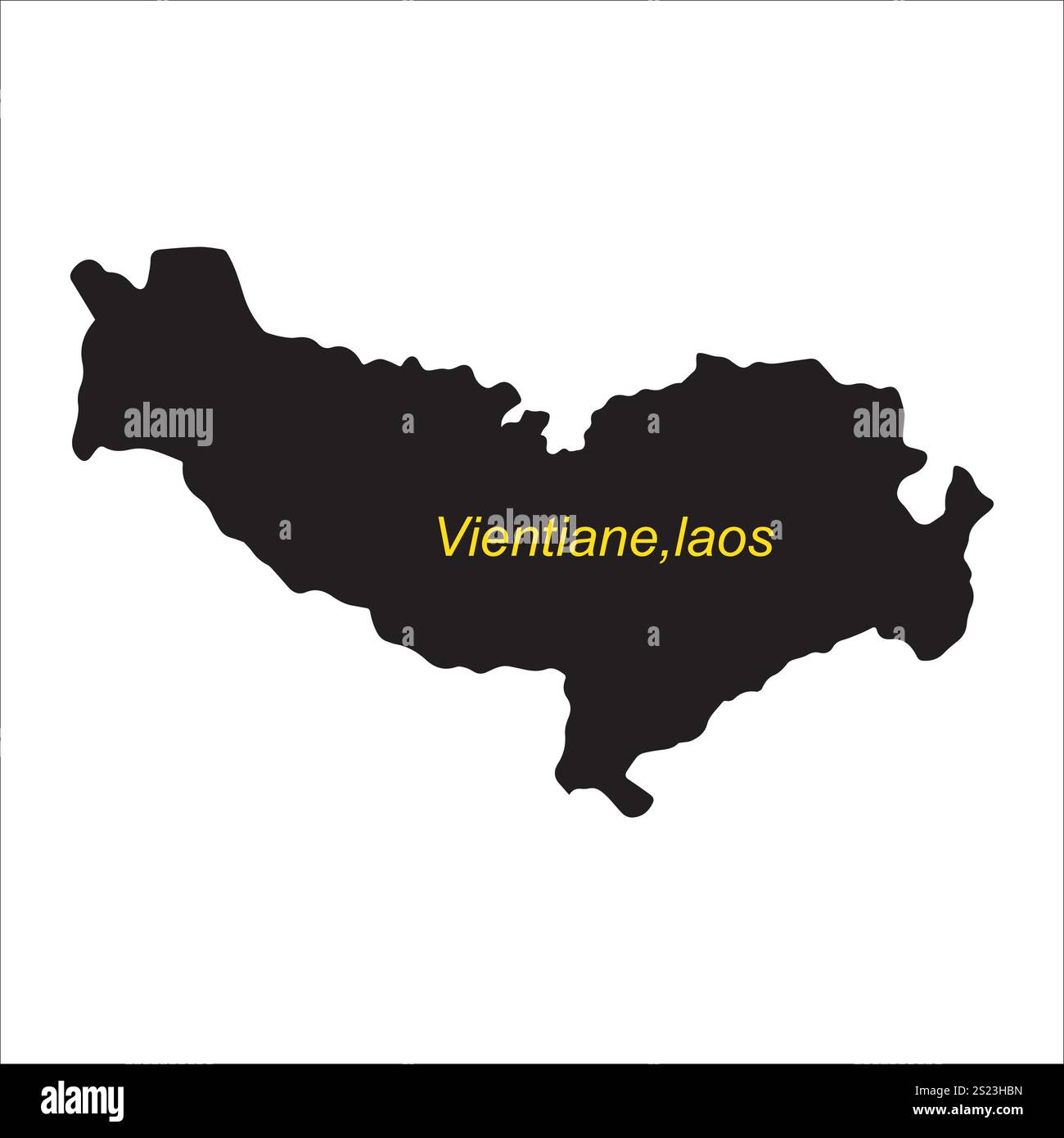 Map vientiane capital province hi-res stock photography and images - Alamy