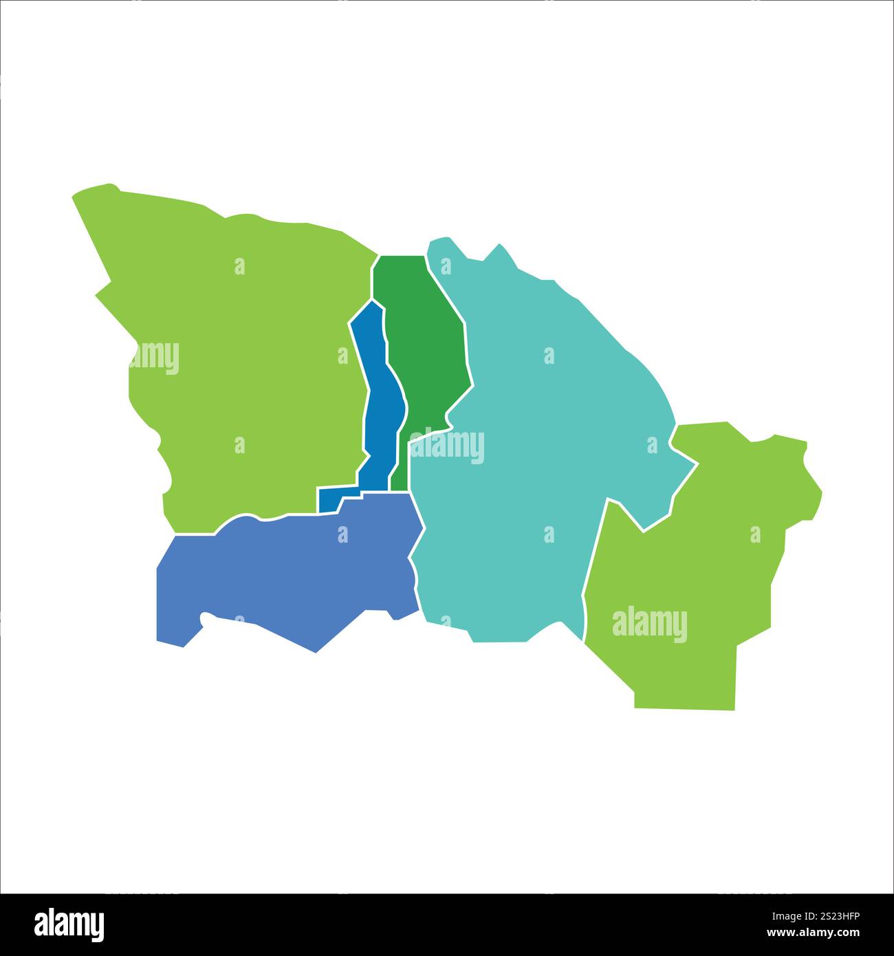 Map of Ulaanbaatar, Mongolia vector illustration symbol design Stock ...