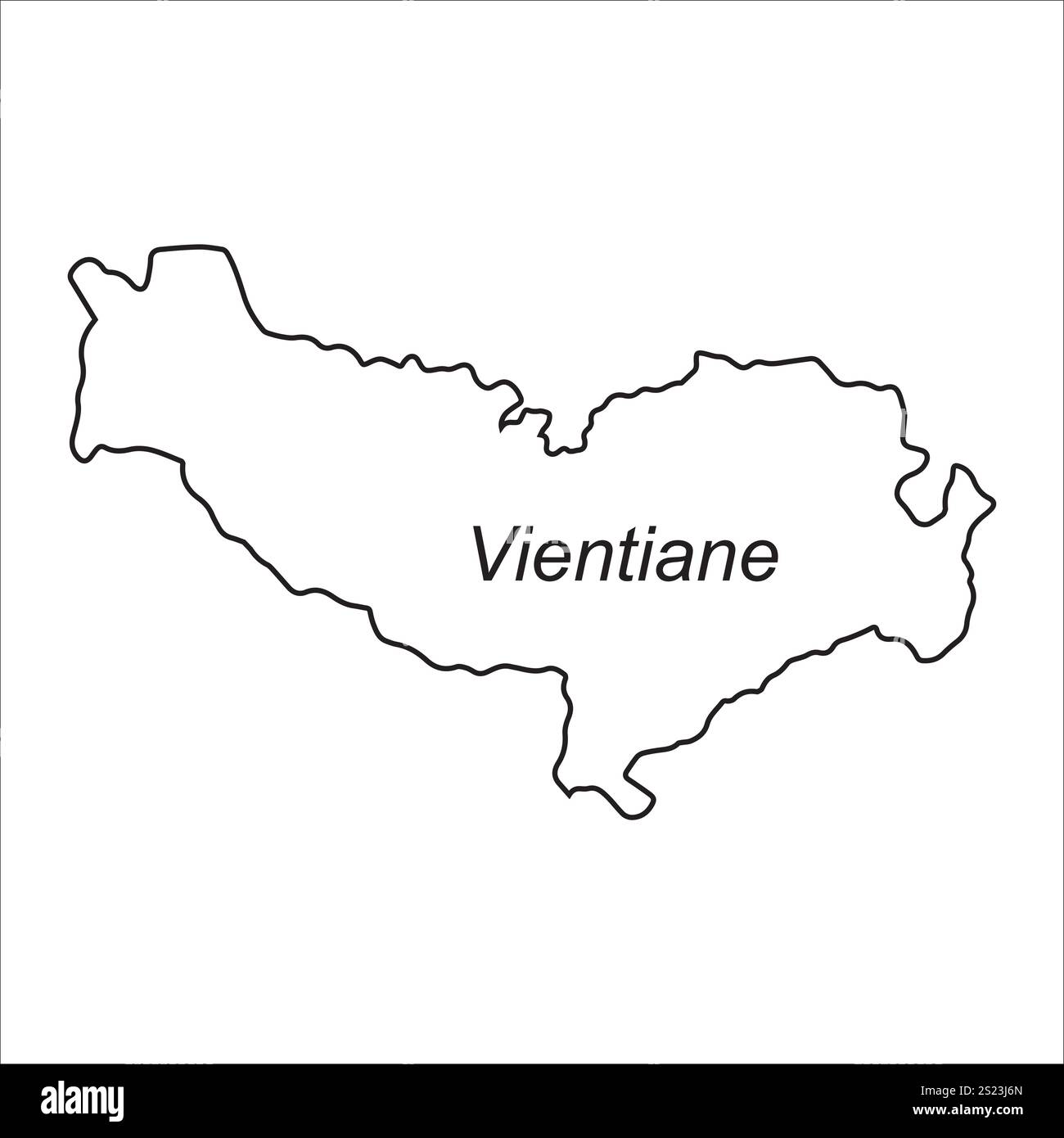 Map vientiane capital province hi-res stock photography and images - Alamy