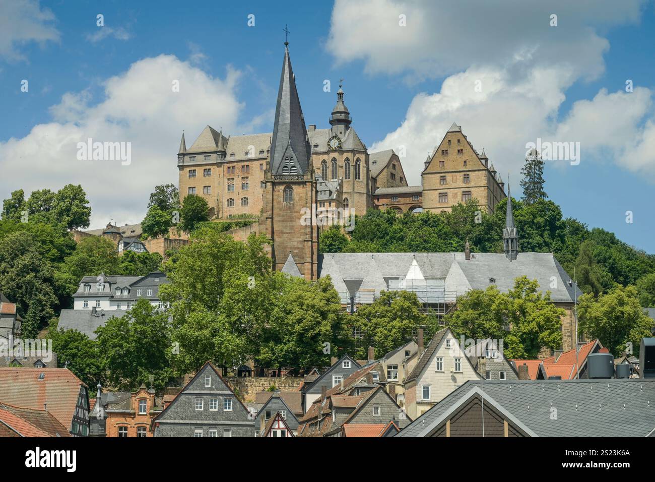Landgrafenschloss, Marburg, Hessen, Deutschland *** Landgrave Castle ...