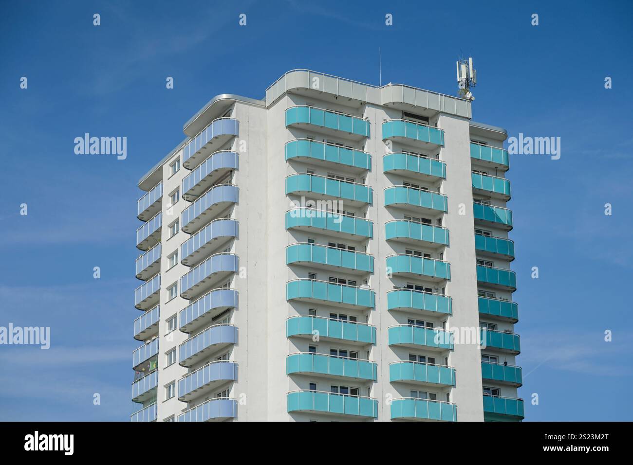 Hochhaus, Plattenbau, Dunant-Ring, Henri-Dunant-Siedlung, Sossenheim ...