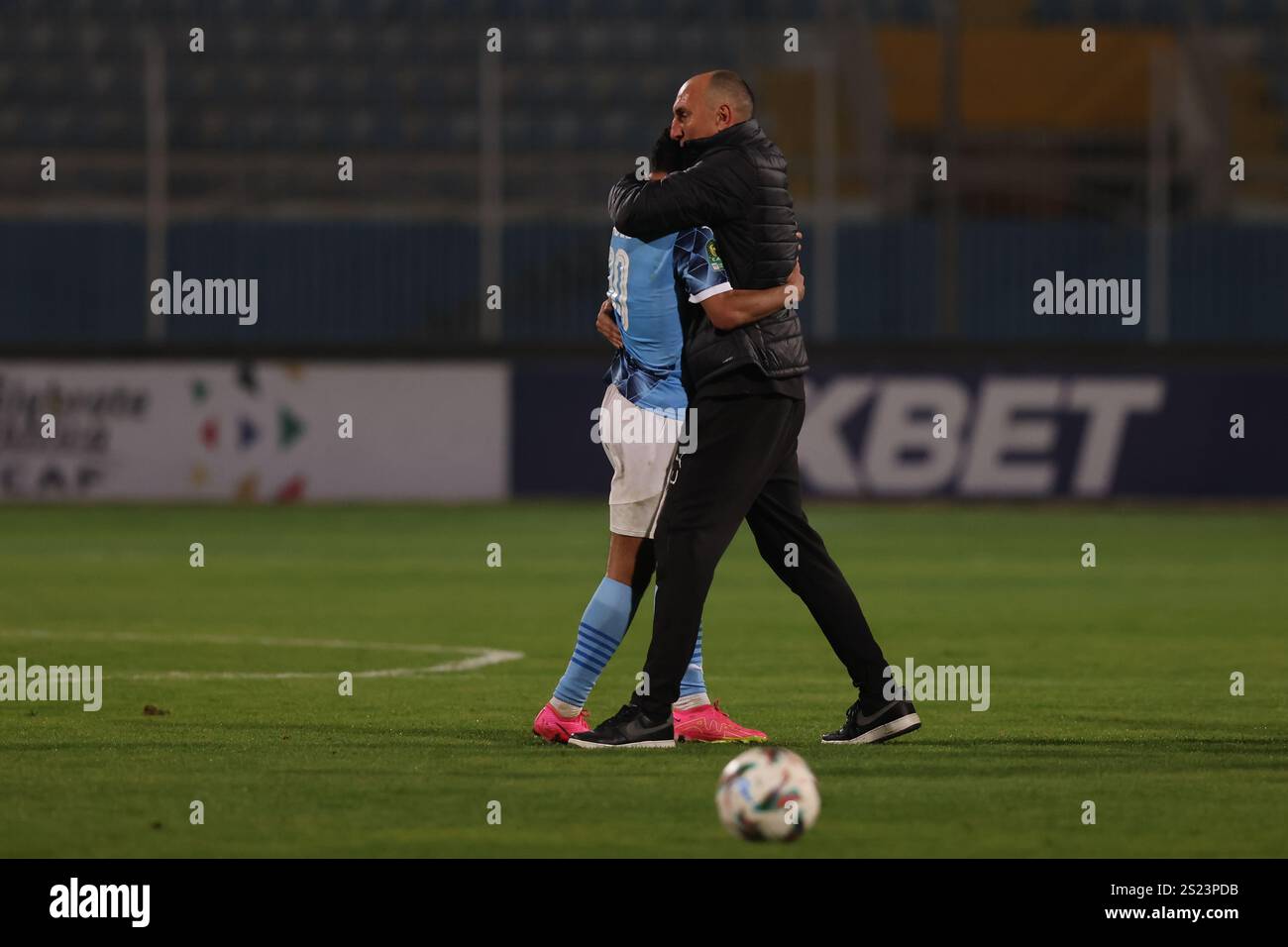 5 JANUARY 2025 - Egypt, Cairo: IBRAHIM ADEL ALY MOHAMED and manager ...