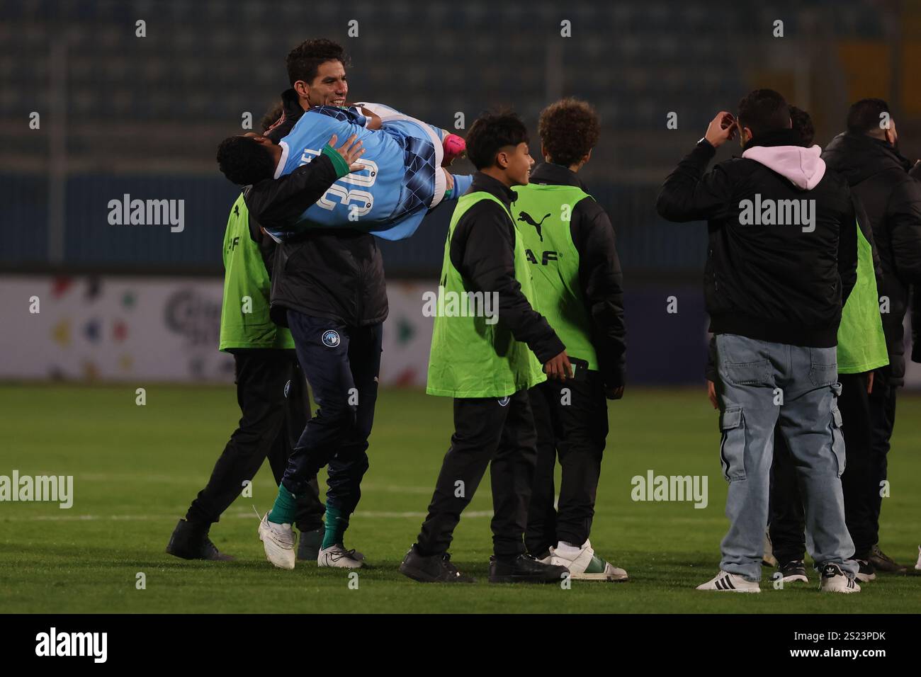 5 JANUARY 2025 - Egypt, Cairo: IBRAHIM ADEL ALY MOHAMED of Pyramids FC ...