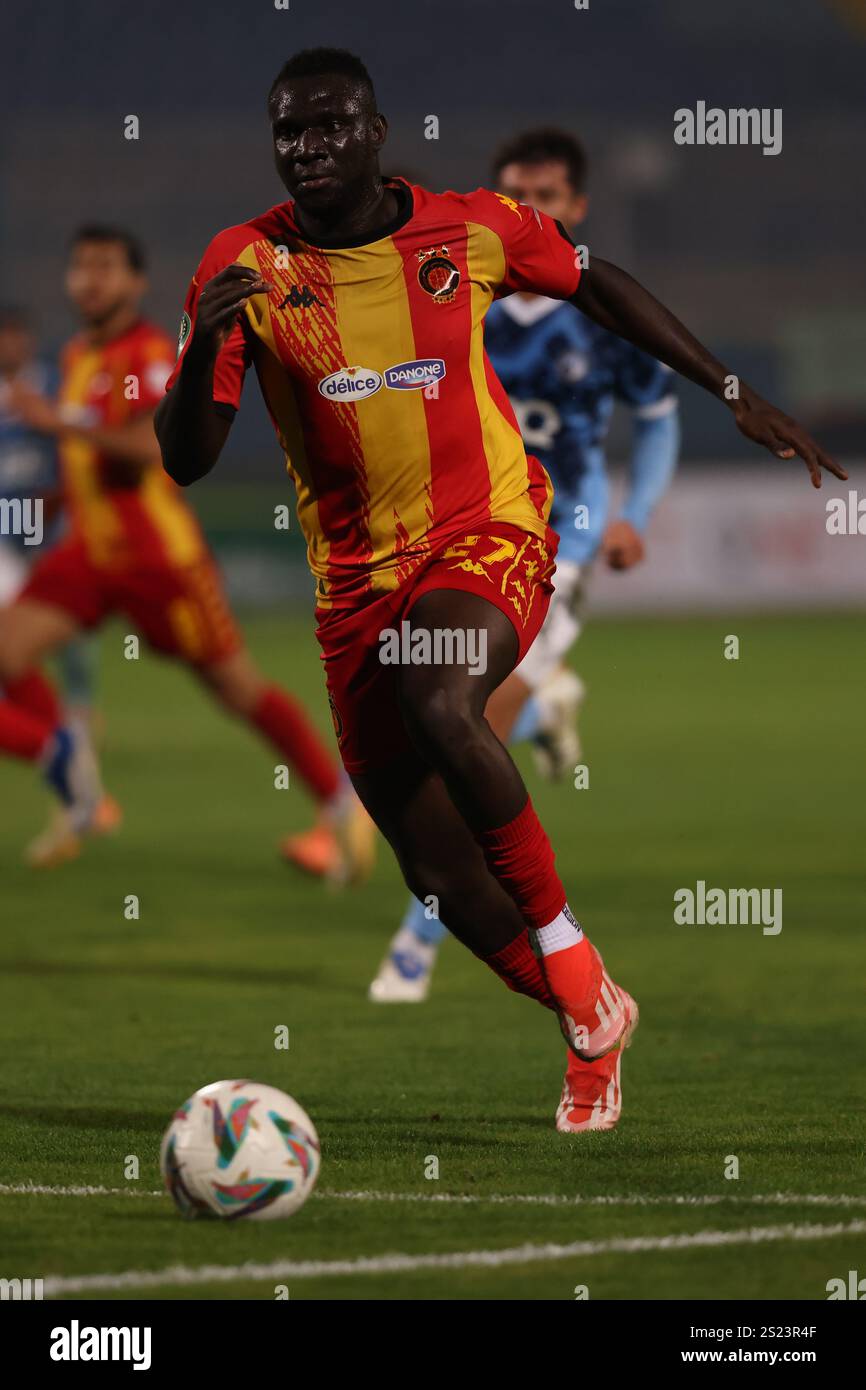 5 JANUARY 2025 - Egypt, Cairo: KEBBA SOWE of Esperance Tunis during the ...