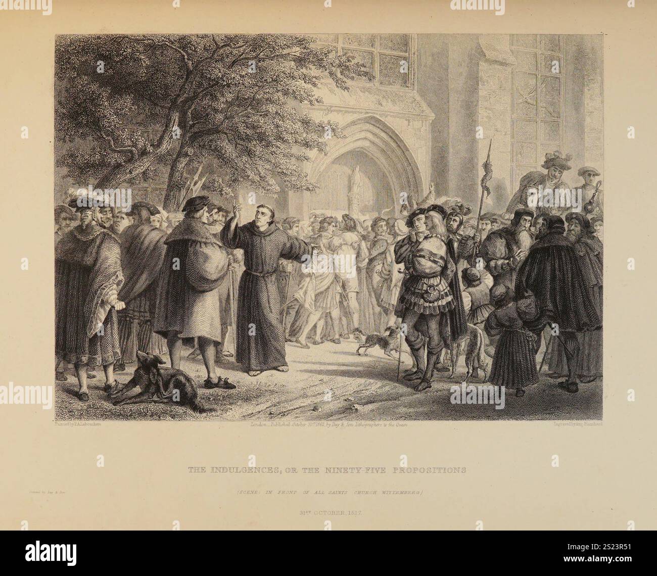1517 martin luther hi-res stock photography and images - Alamy