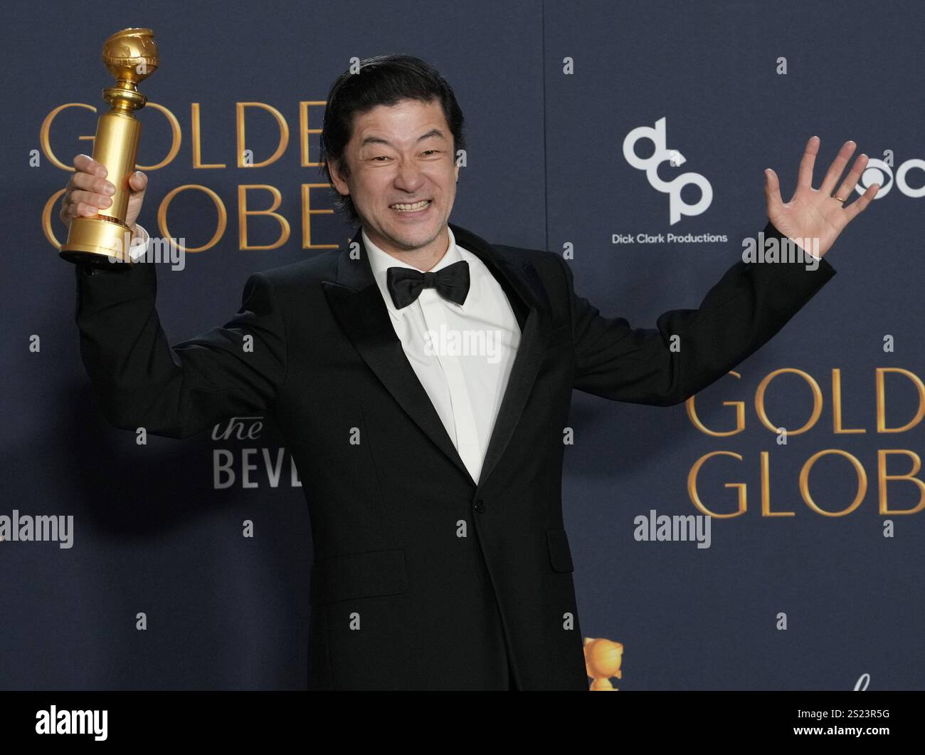 Tadanobu Asano, winner of the Best Performance by a Male Actor in a Supporting Role on ...