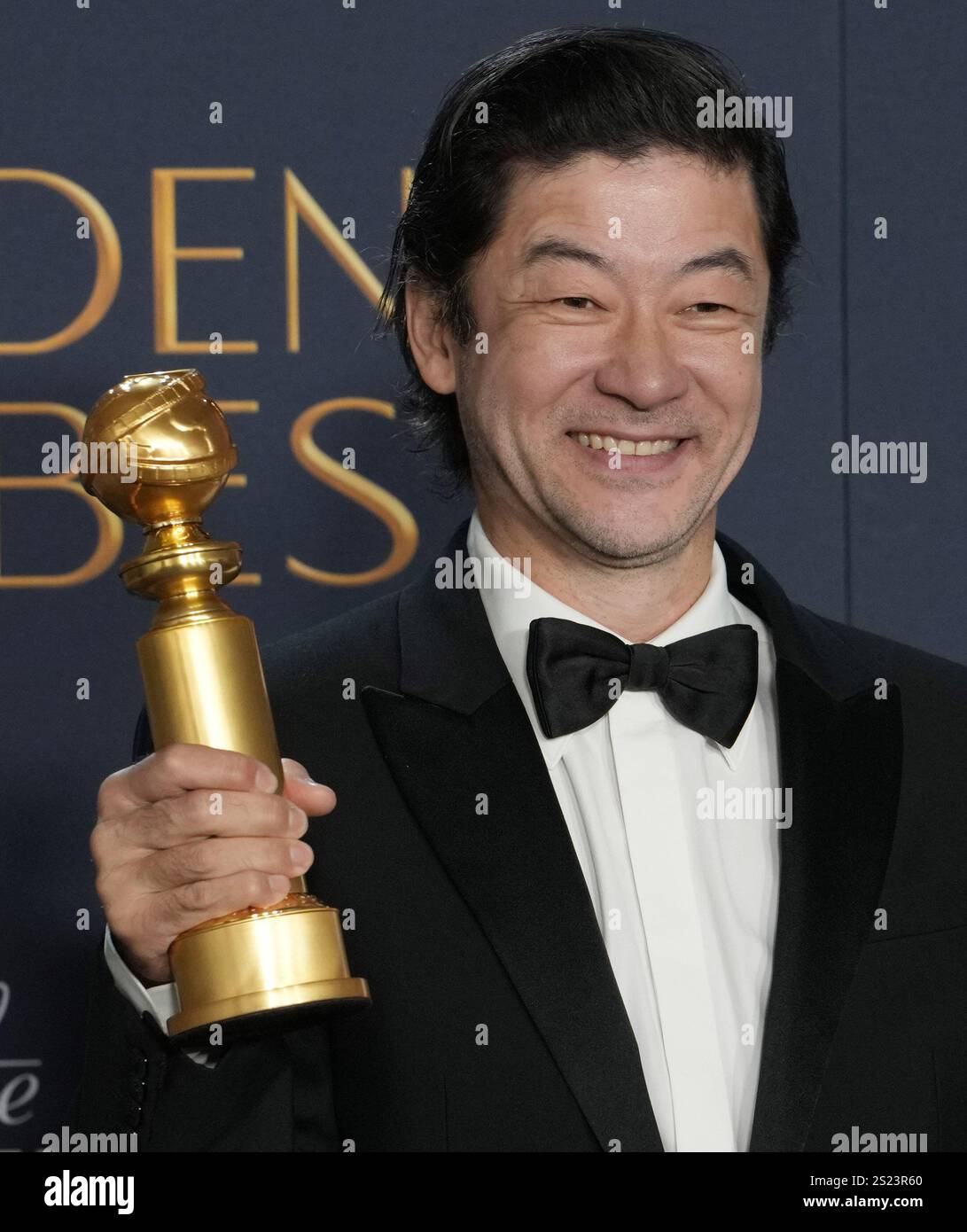 Tadanobu Asano, winner of the Best Performance by a Male Actor in a Supporting Role on ...