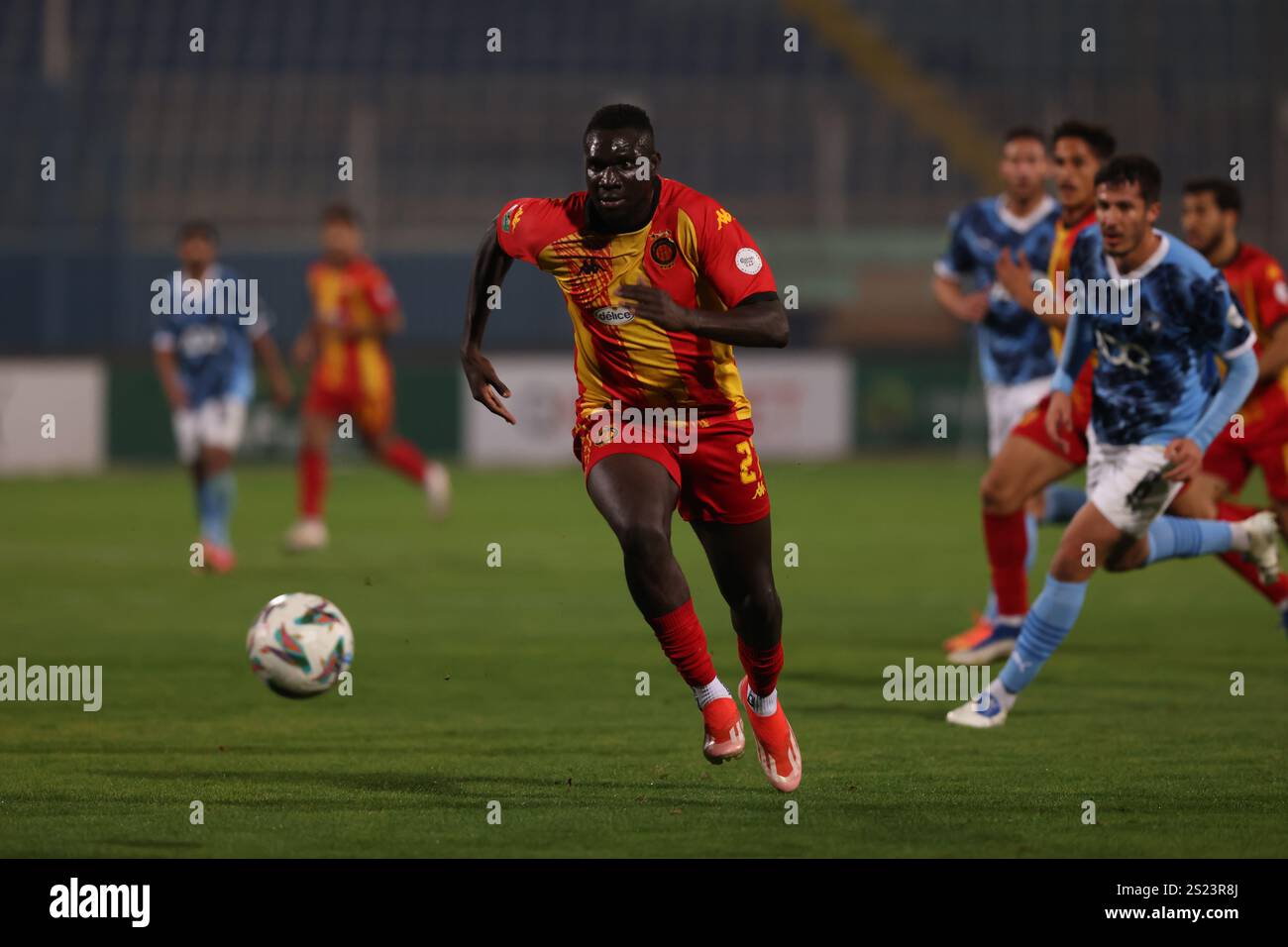 5 JANUARY 2025 - Egypt, Cairo: KEBBA SOWE of Esperance Tunis during the ...