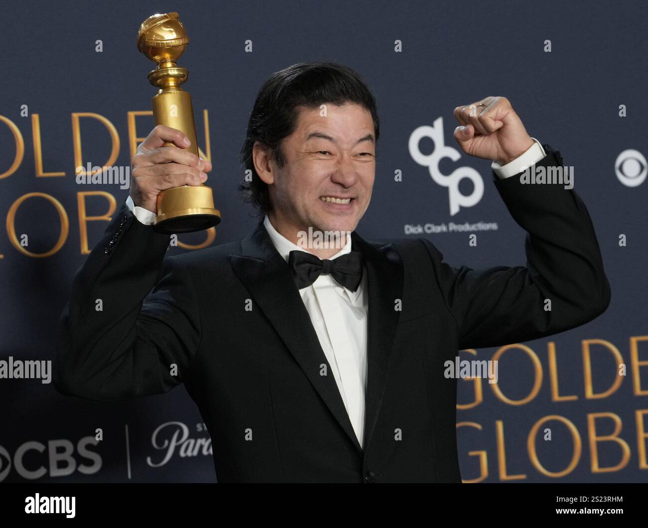 Tadanobu Asano, winner of the Best Performance by a Male Actor in a Supporting Role on ...