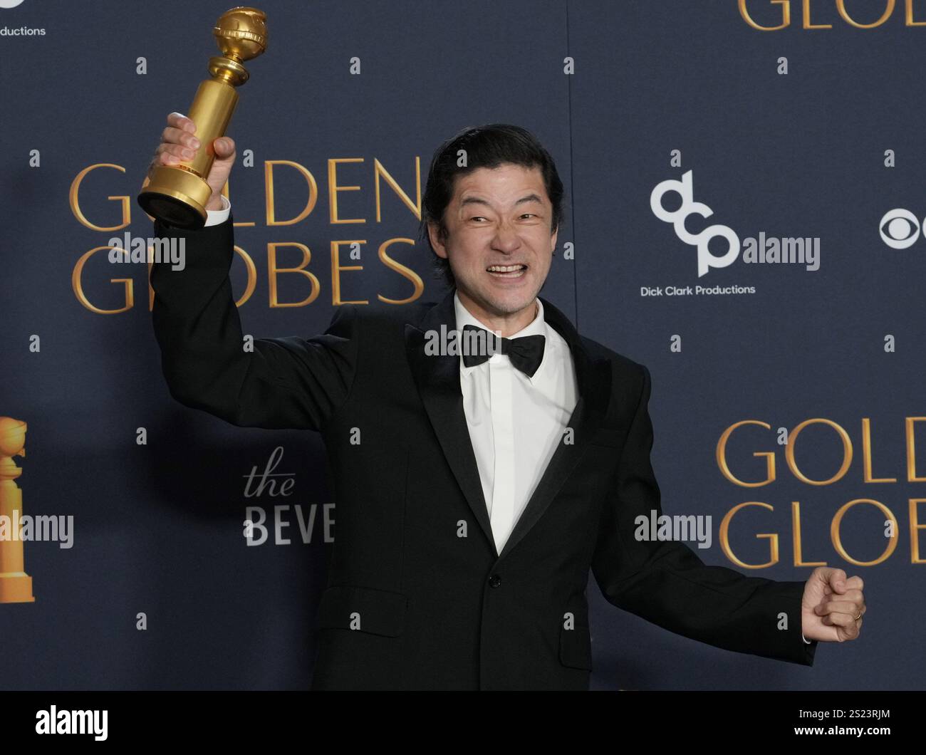 Los Angeles, USA. 05th Jan, 2025. Tadanobu Asano, winner of the Best Performance by a Male Actor ...